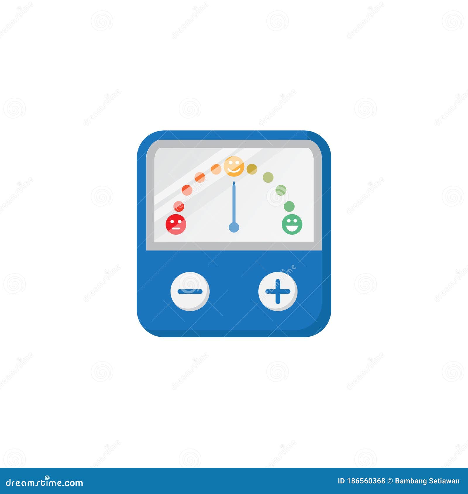 Mood Controller Device Vector Illustration Isolated On White Background ...