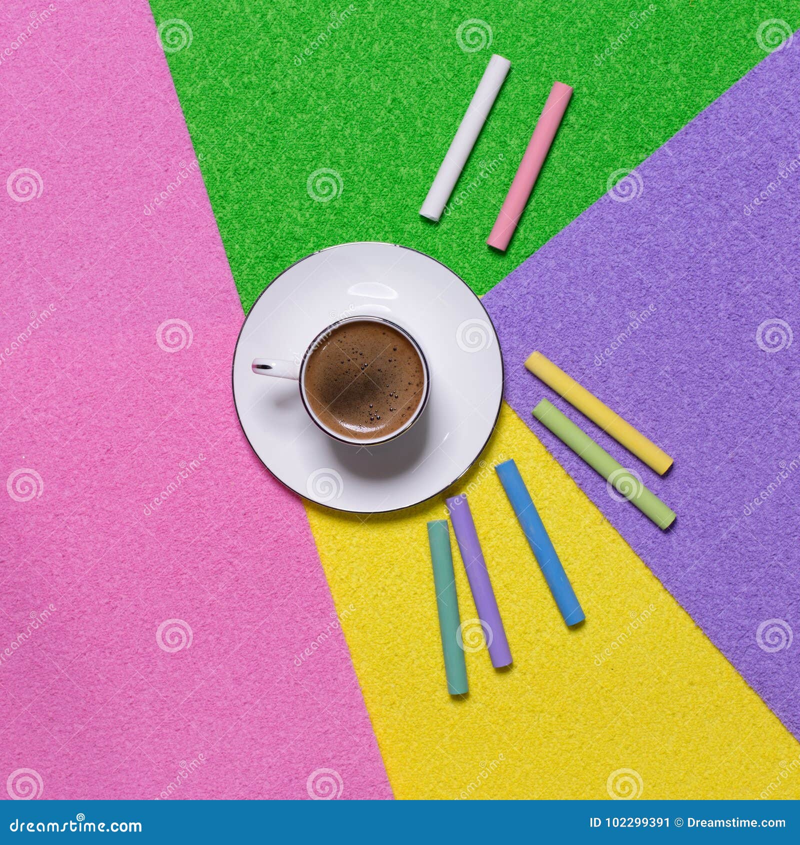 Coffee and creativity stock image. Image of ceramics - 102299391