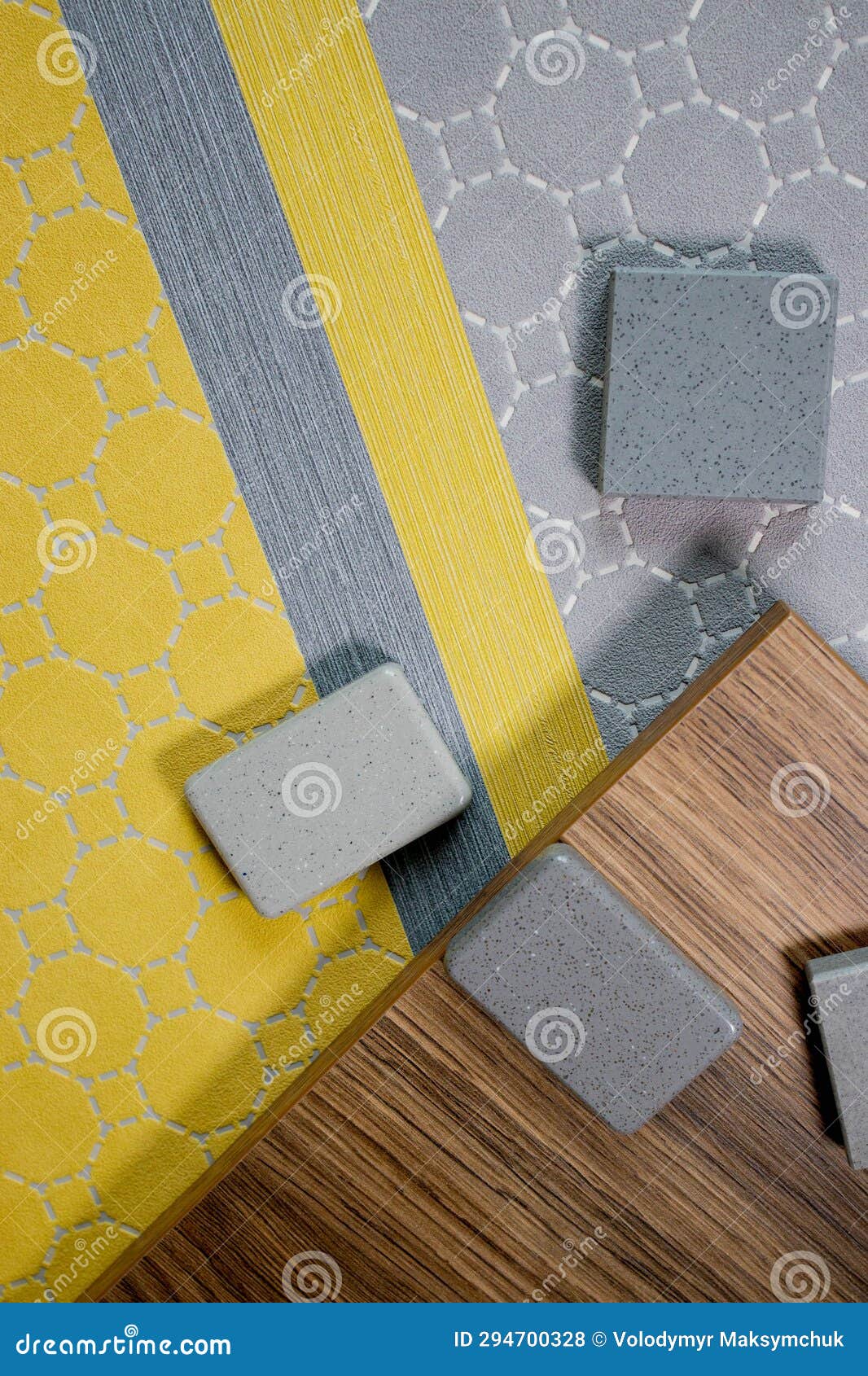 Moodboards Showing Samples of Materials for Stylization and Choice of ...