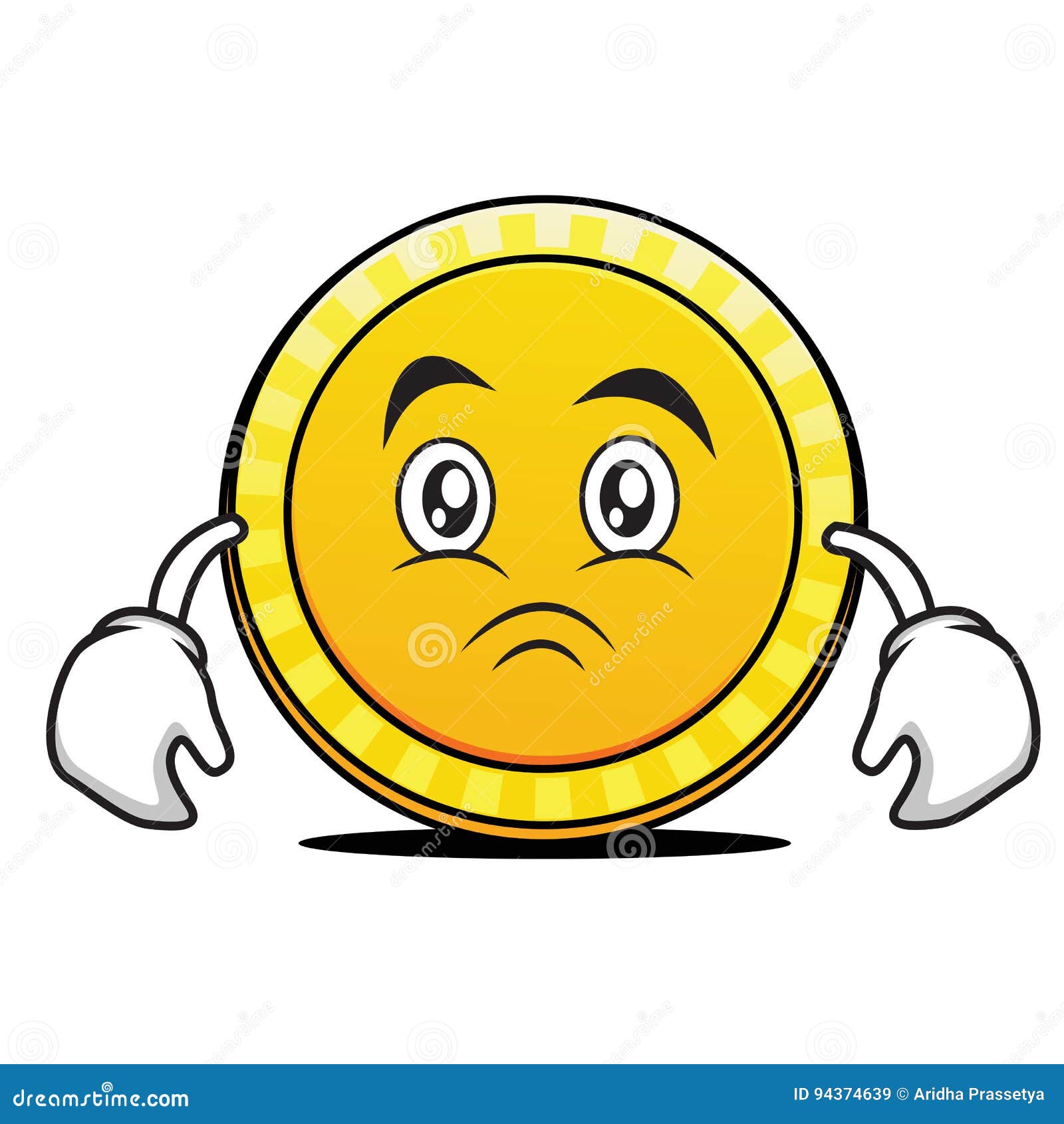 Moody Face Icon Vector Illustration | CartoonDealer.com #113352830