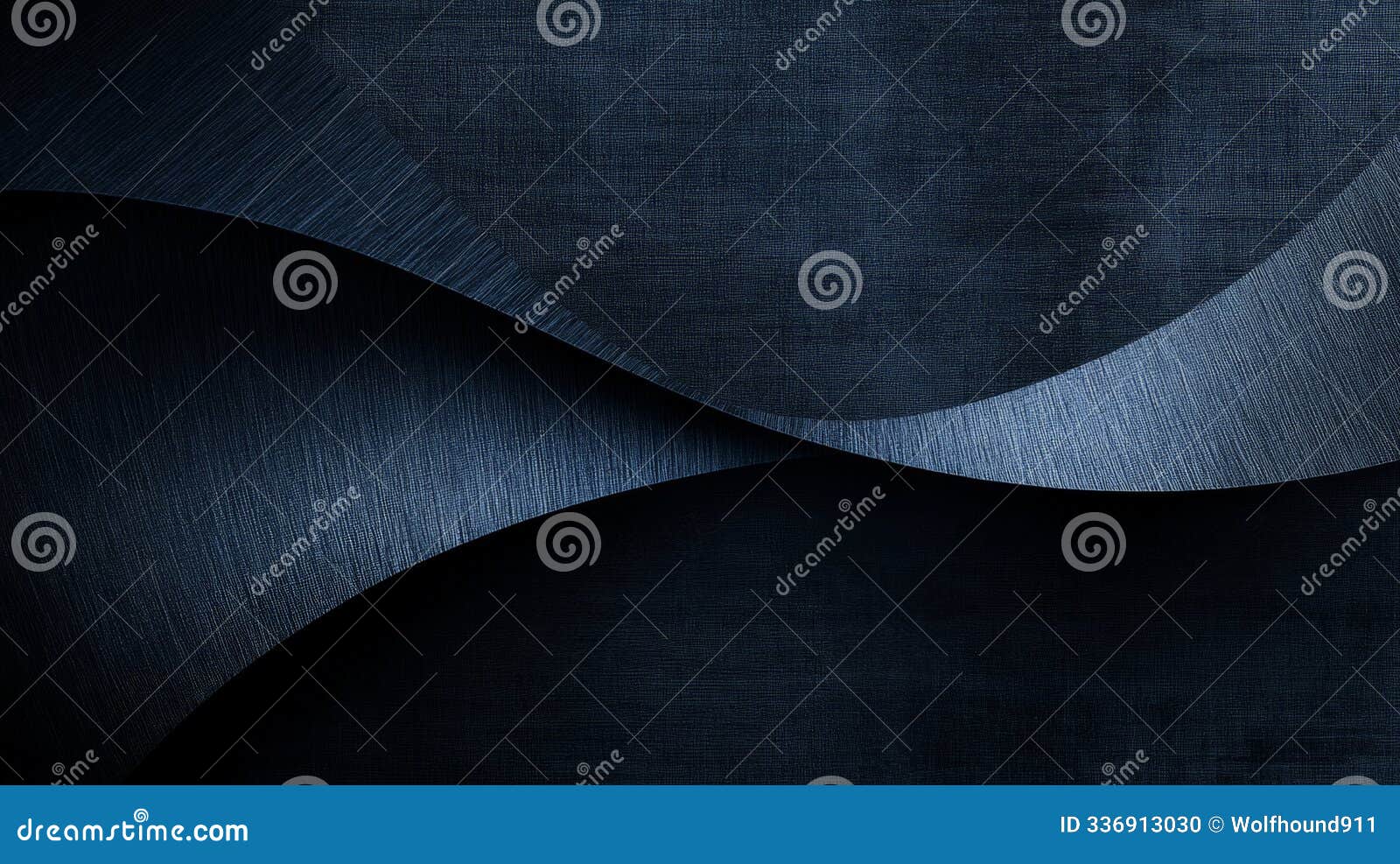 A Moody Gradient of Deep Navy Blue Transitioning To Black, with Subtle ...