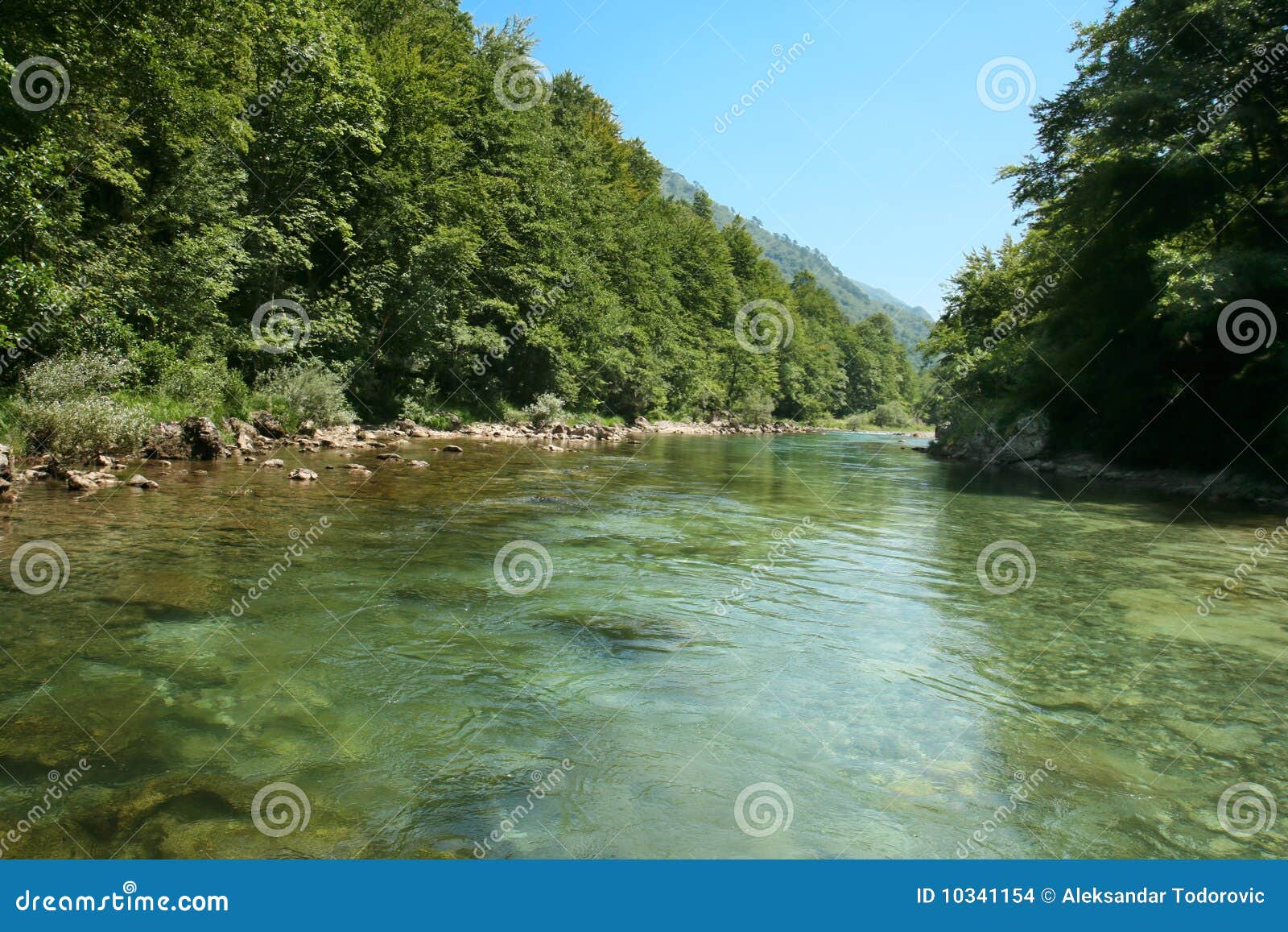 Mooi Groen Water Van Rivier Neretva Stock Foto - Image of fantasie ...