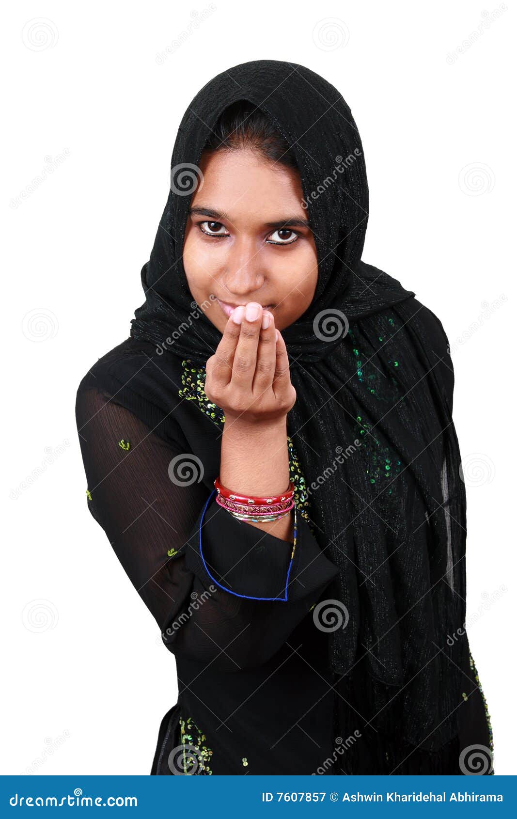 Mooi Jong Pakistaans Meisje. Stock Afbeelding - Image of etnisch ...