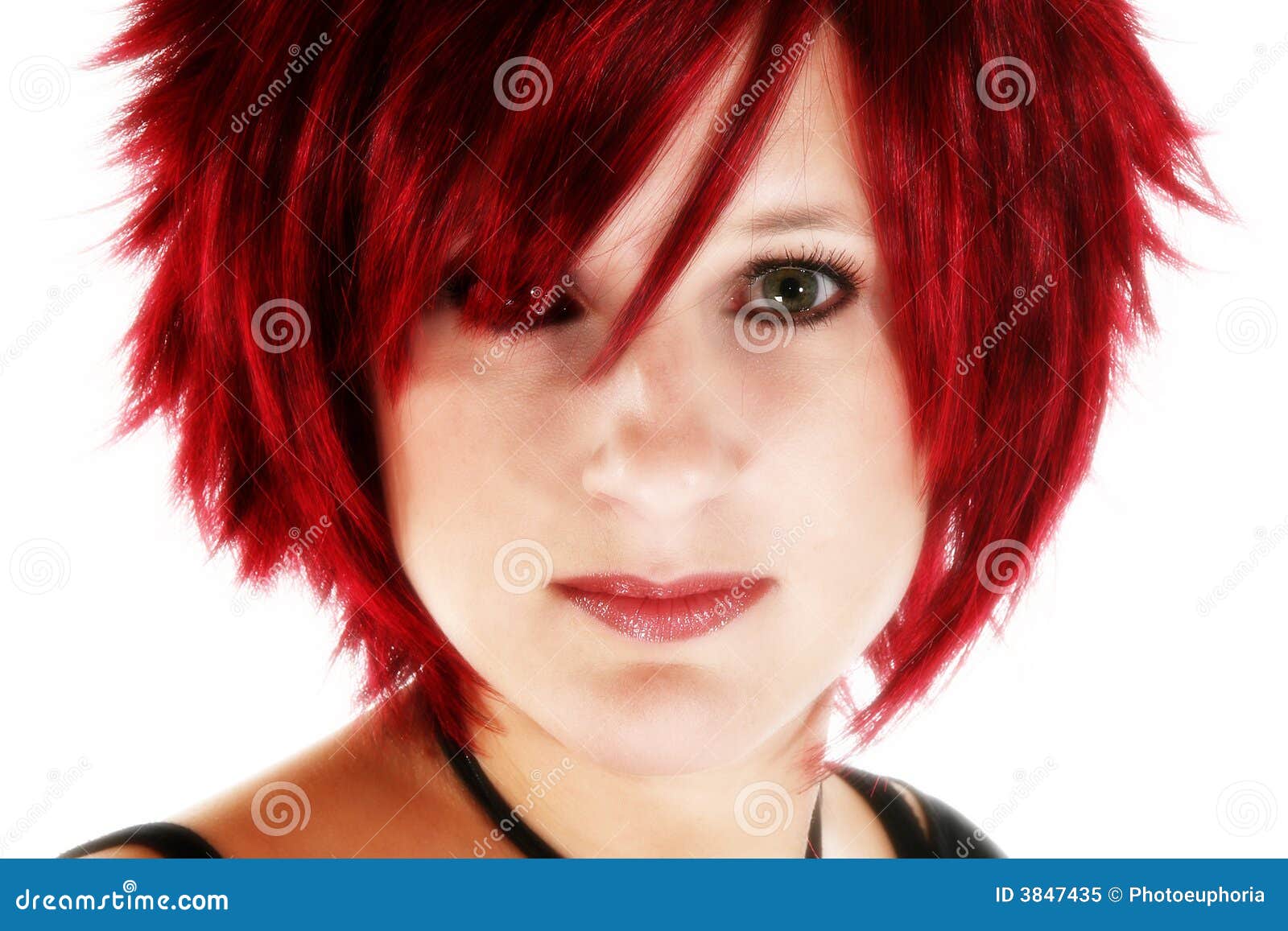 Mooi Rood Hoofd stock afbeelding. Image of schoonheid - 3847435