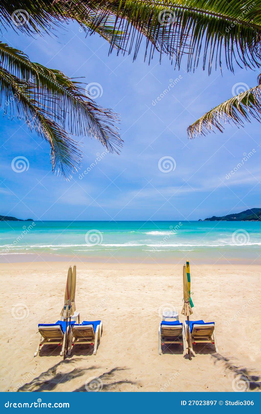 Mooi strand stock afbeelding. Image of kust, paradijs - 27023897