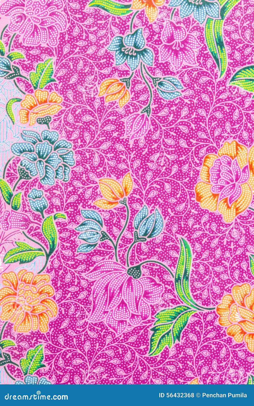 Mooi Van Het Patroon Van De Kunstbatik Stock Foto - Image of ambacht ...