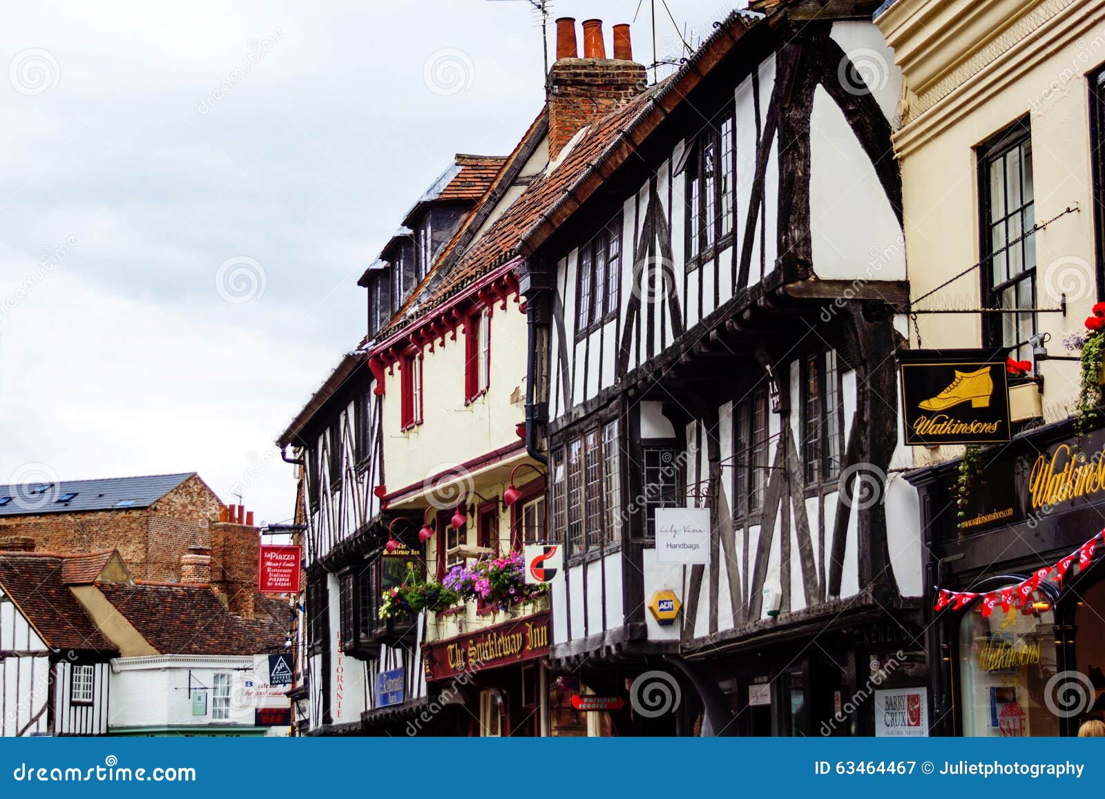 Mooie Architectuur Bij De Oude Stad In York, Engeland Redactionele ...