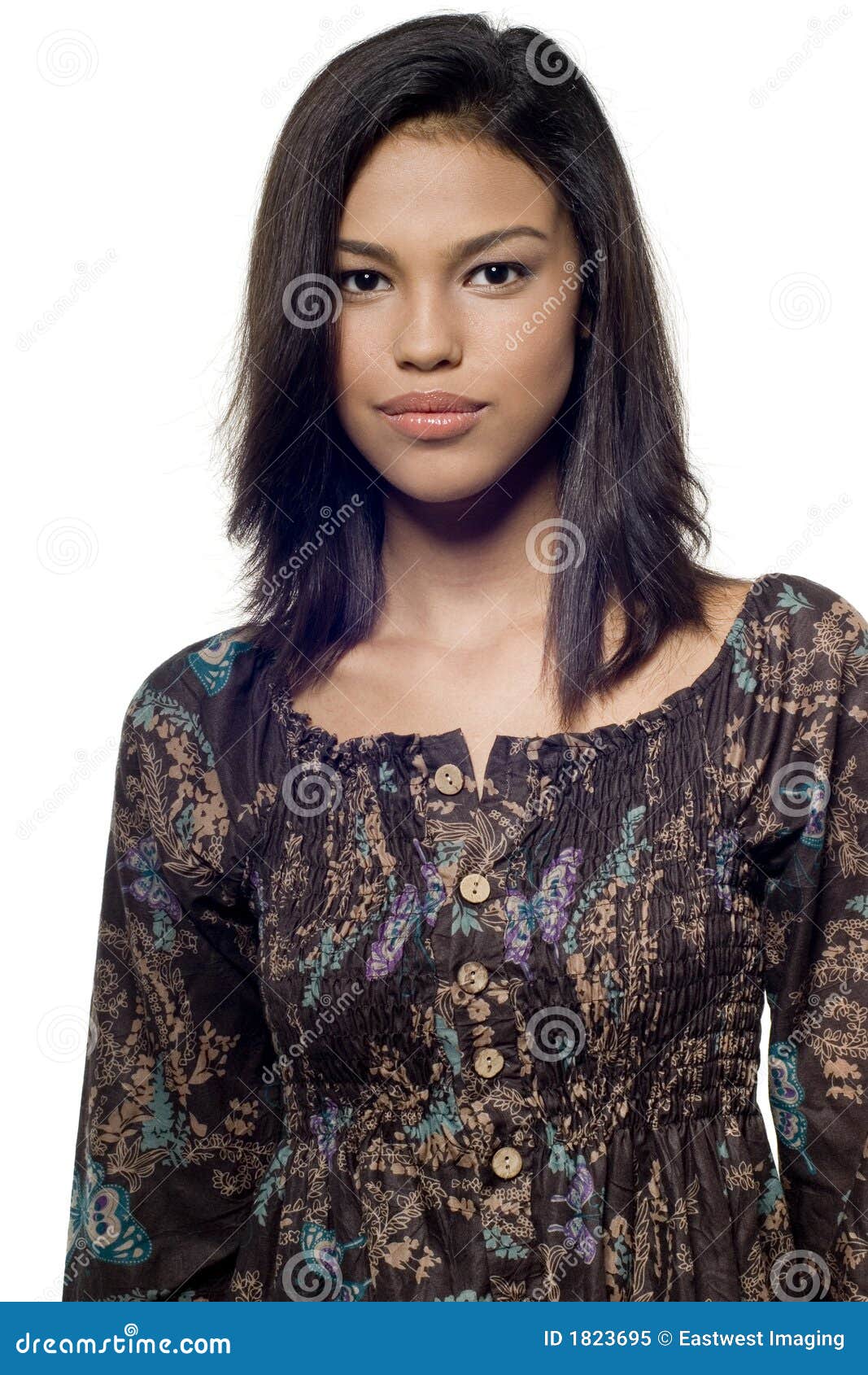 Mooie Aziatische Vrouw stock afbeelding. Image of schoonheid - 1823695