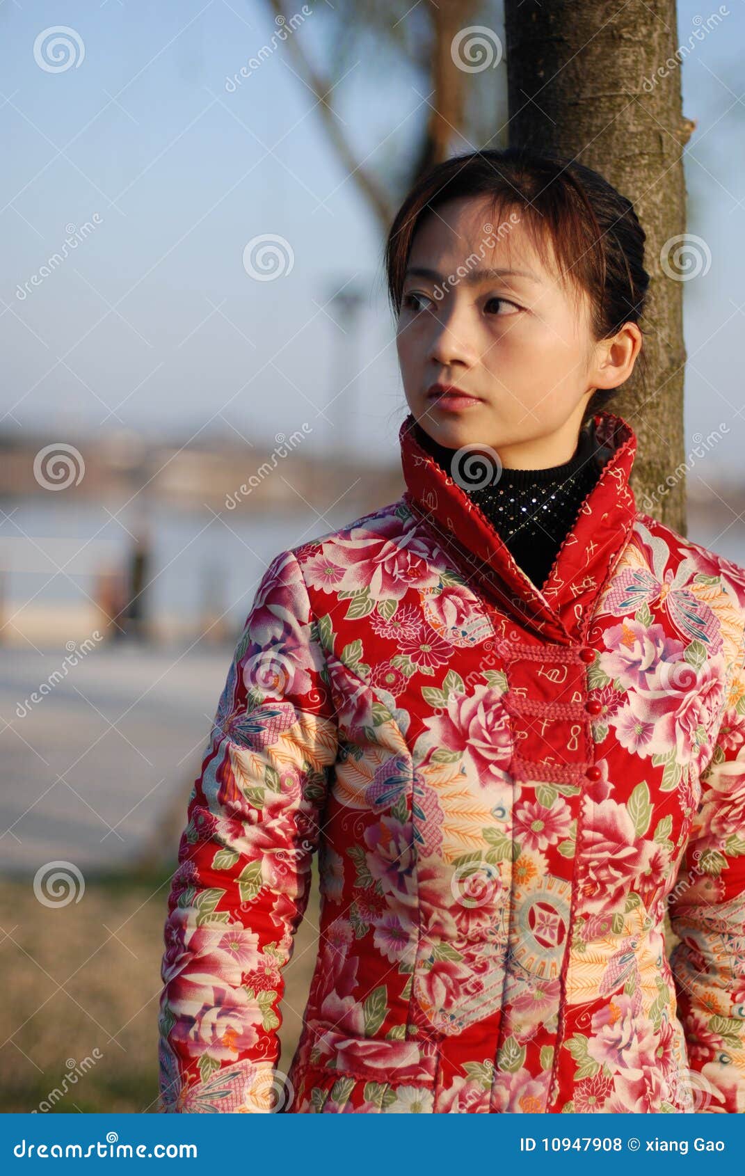 Mooie Chinese vrouw stock foto. Image of klassiek, wijfje - 10947908