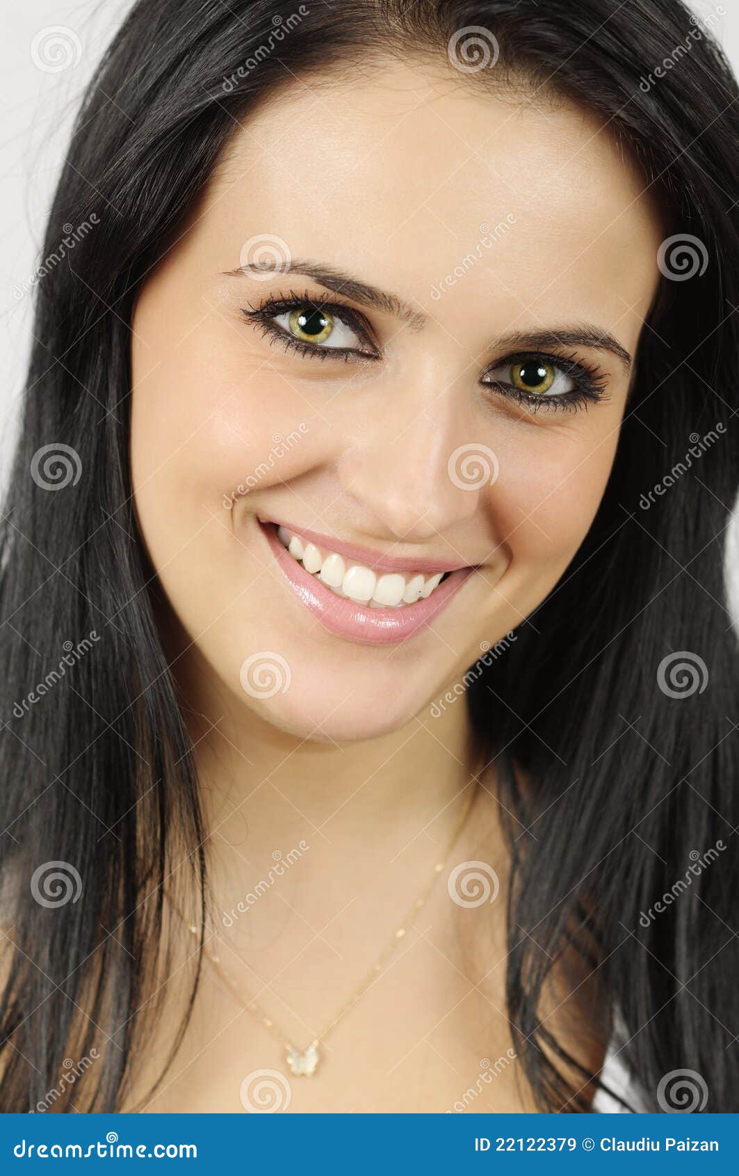 Mooie glimlach stock afbeelding. Image of glimlachen - 22122379