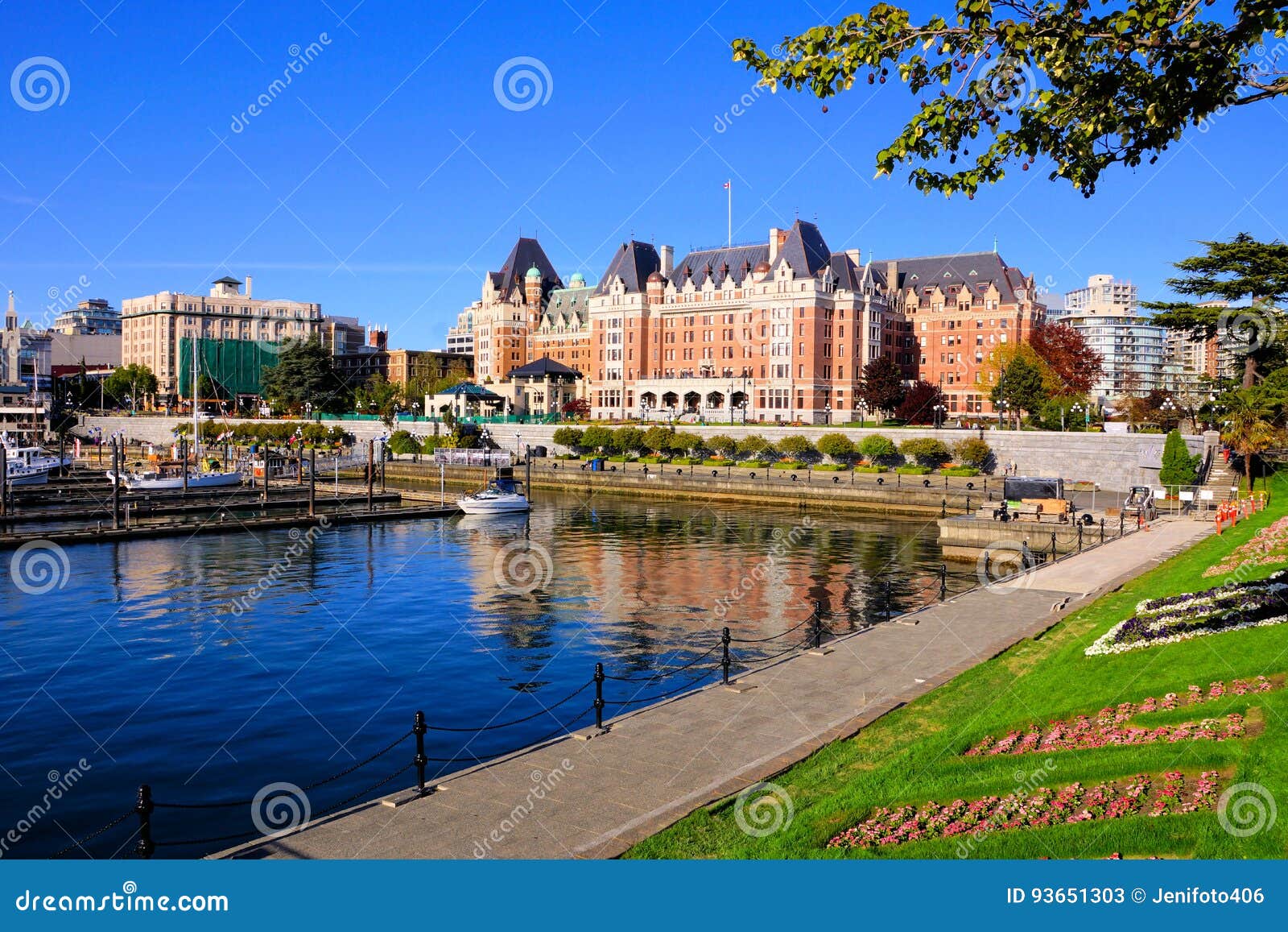 Mooie Haven Van Victoria, Het Eiland Van Vancouver, BC, Canada Stock ...