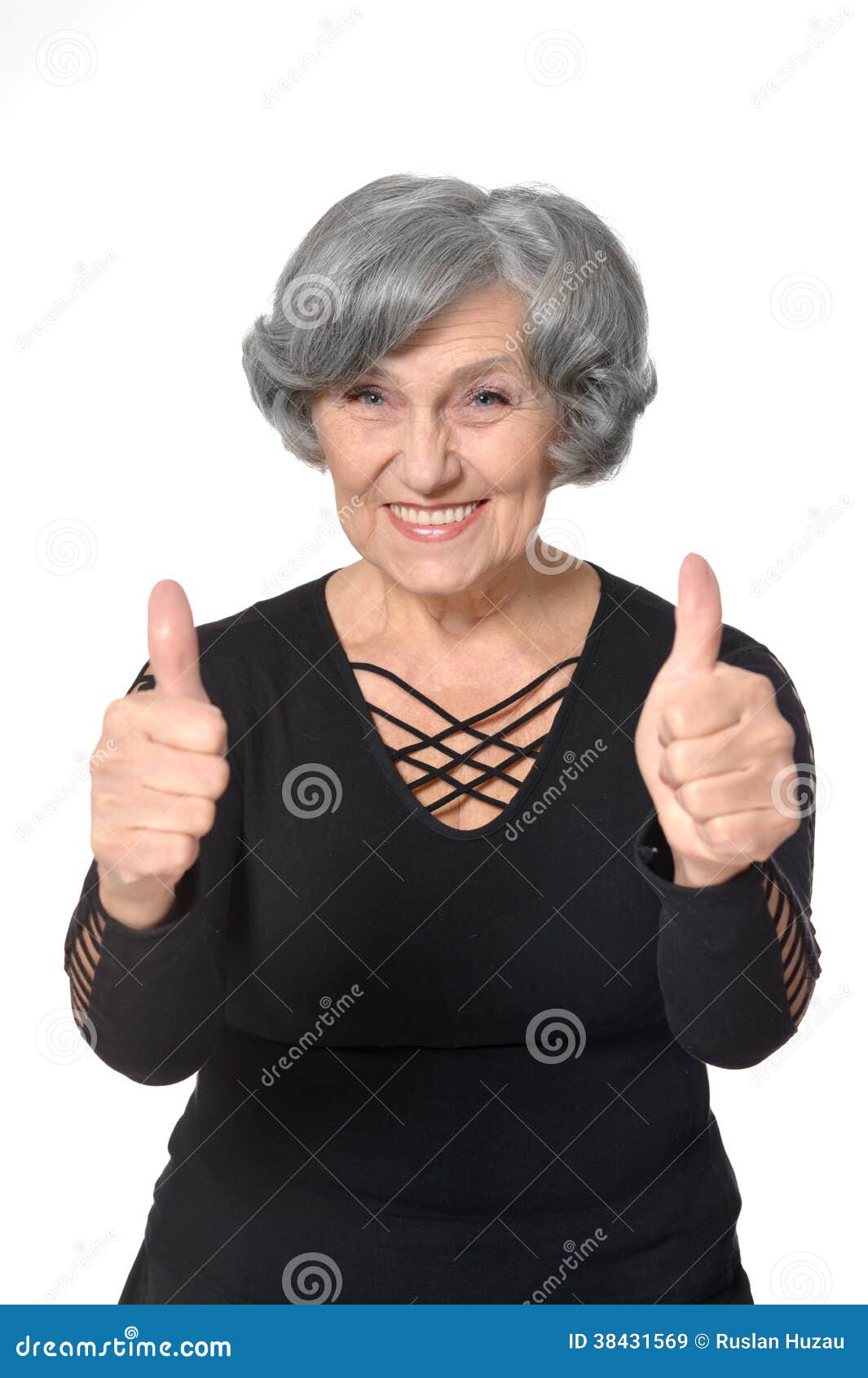 Mooie oude dame stock afbeelding. Image of kaukasisch - 38431569