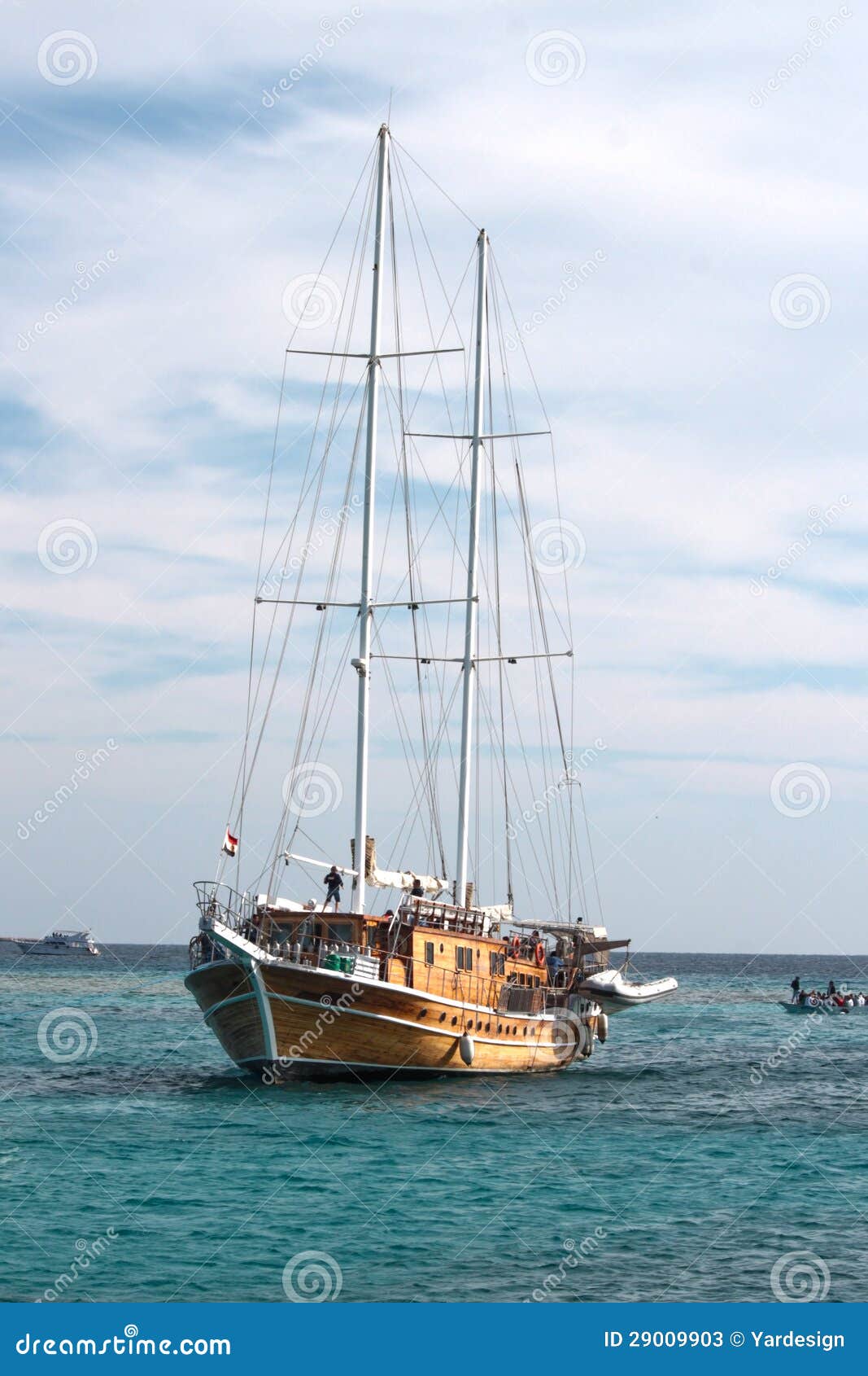 Mooie oude zeilboot stock afbeelding. Image of verzending - 29009903