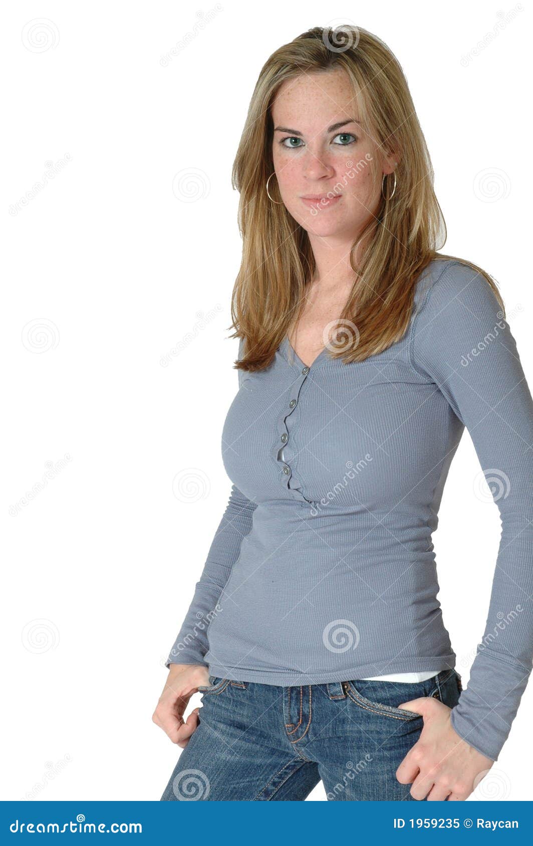 Mooie Tiener stock afbeelding. Image of voltooiing, tieners - 1959235