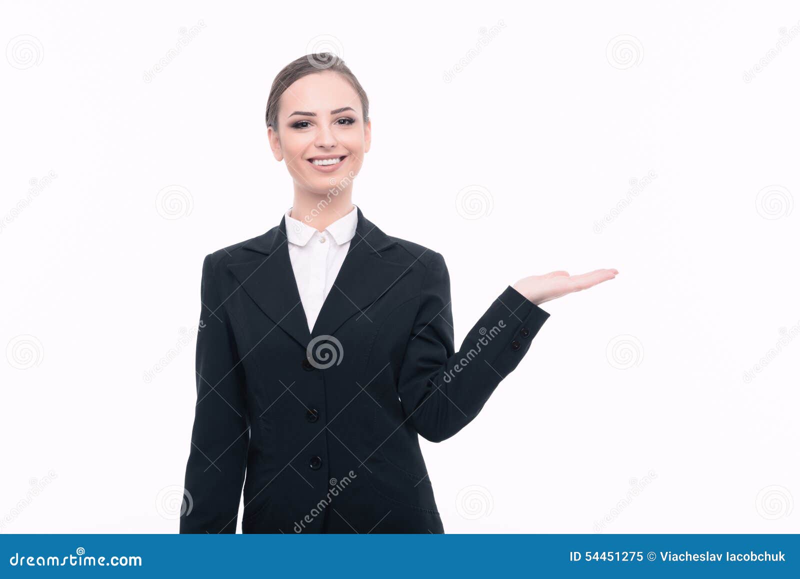 Mooie Vrouw in Formele Kleding Stock Afbeelding - Image of elegant ...