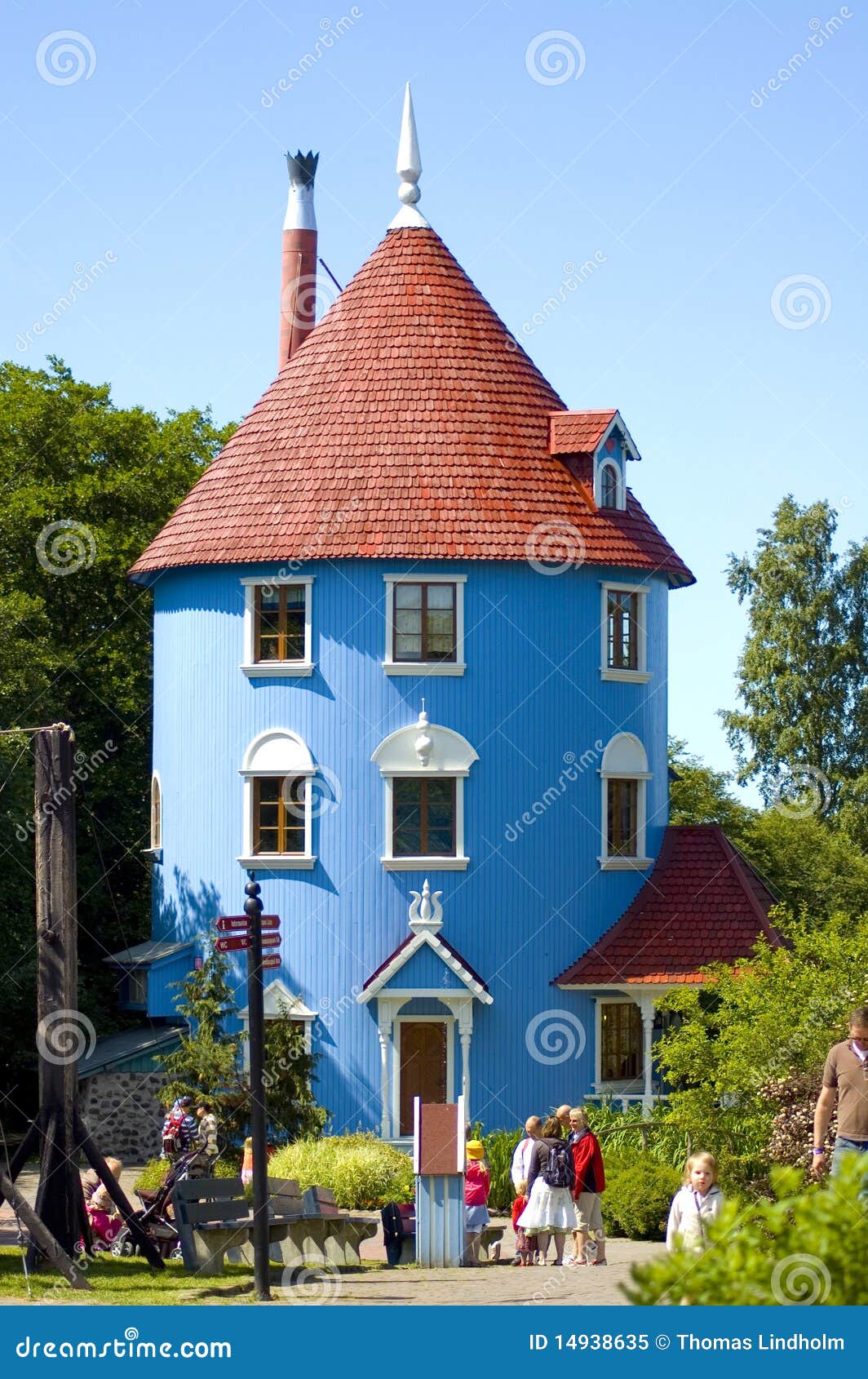 The Moomin House editorial image. Image of children, moominvallley ...