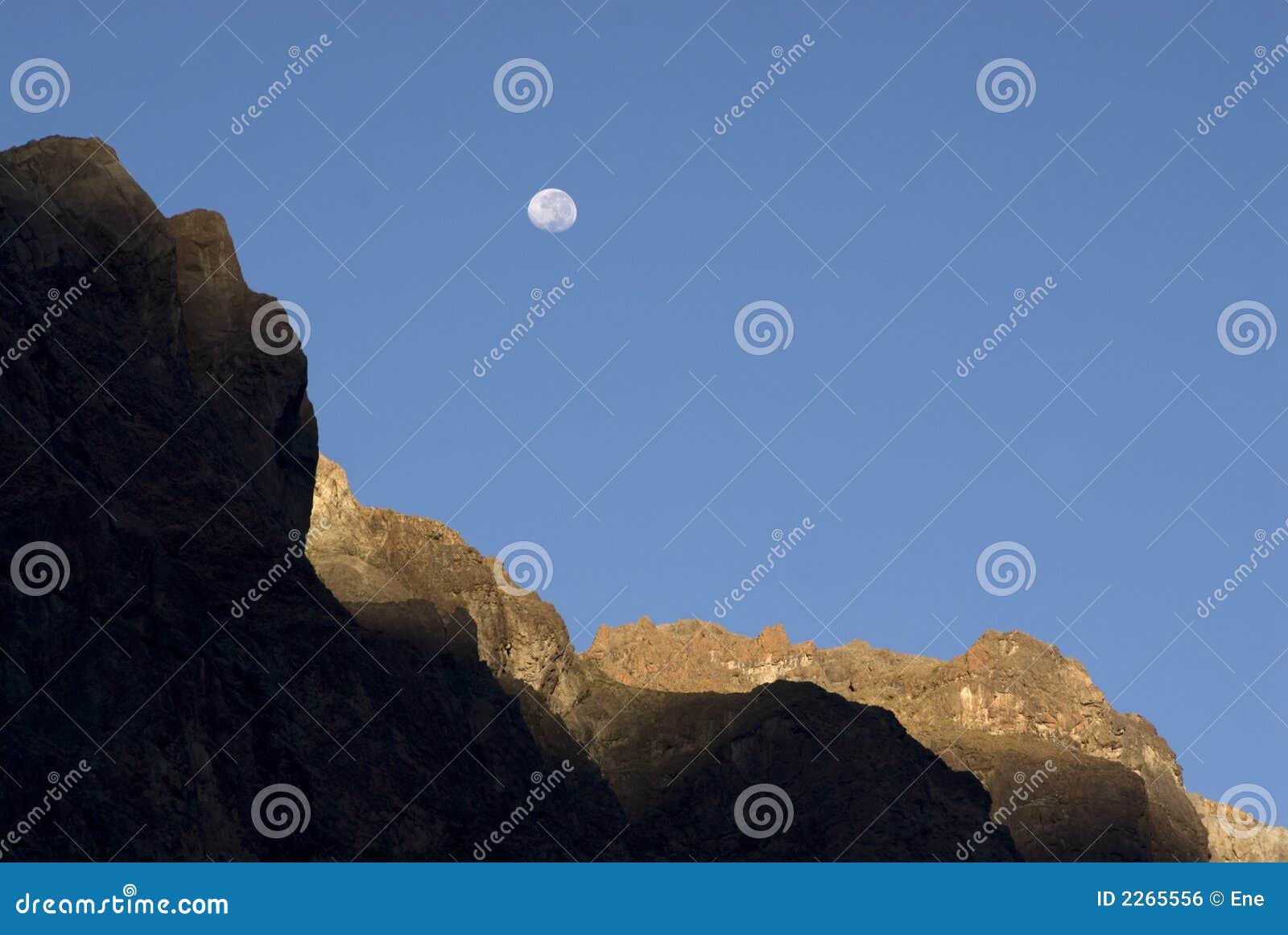 Moon stock photo. Image of mountain, space, moon, rock - 2265556