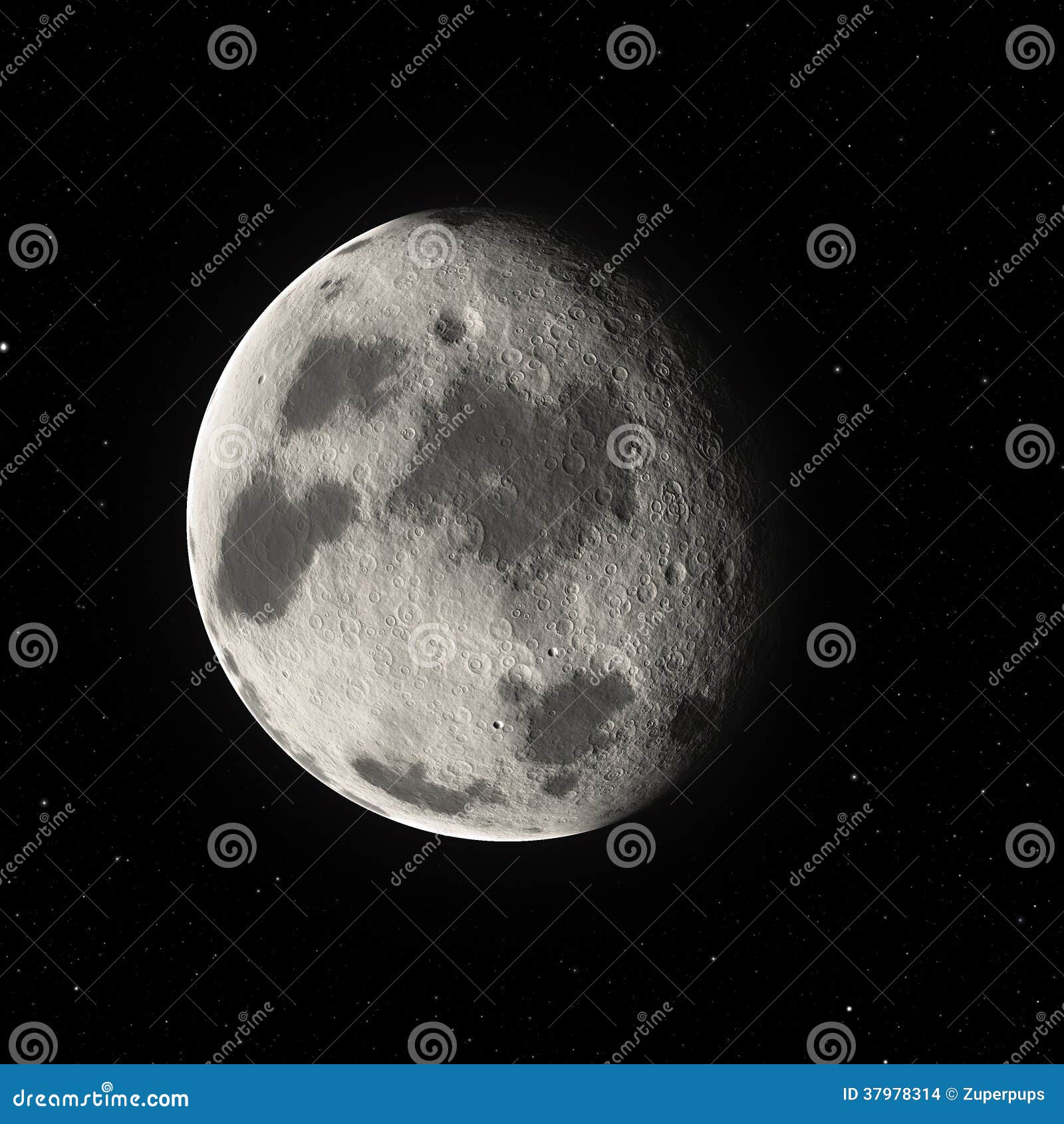 The moon stock photo. Image of earth, satellite, science - 37978314
