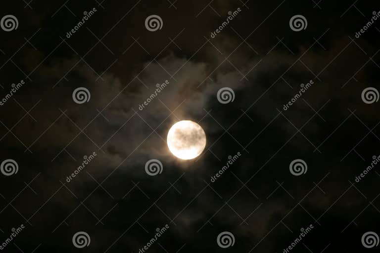 Moon stock photo. Image of clouds, space, dark, light, moon - 700222