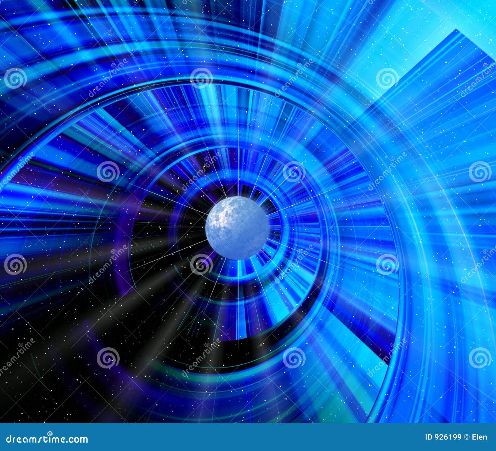 Moon abstract stock illustration. Illustration of design - 926199