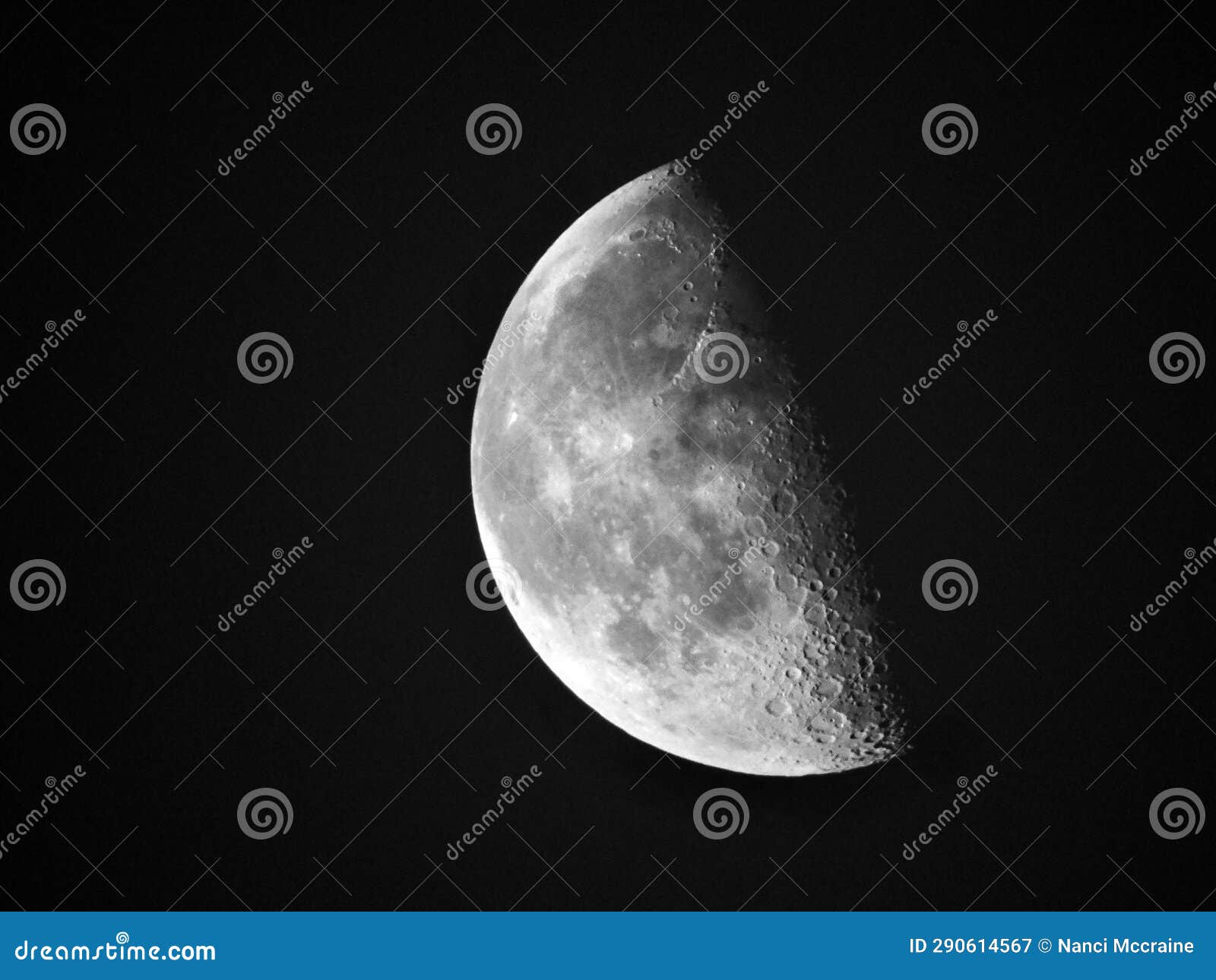 Moon Showing Apennine Mt Range Illuminated Stock Image - Image of ...