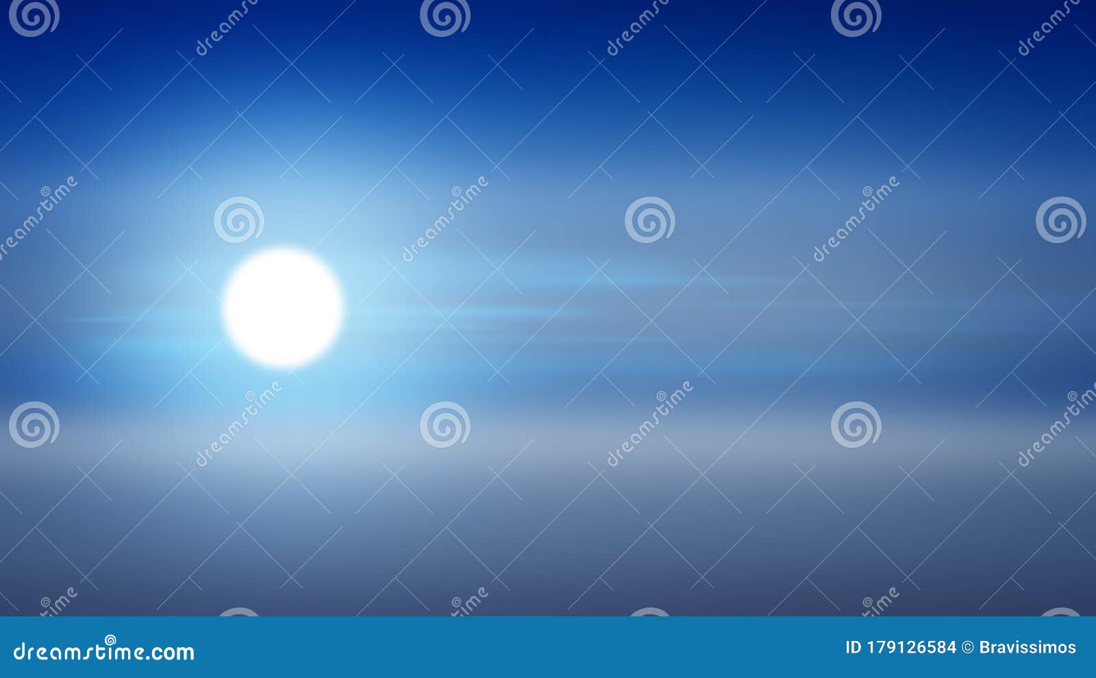 Moon Background Night Gradient Light, Design Glow Stock Illustration ...