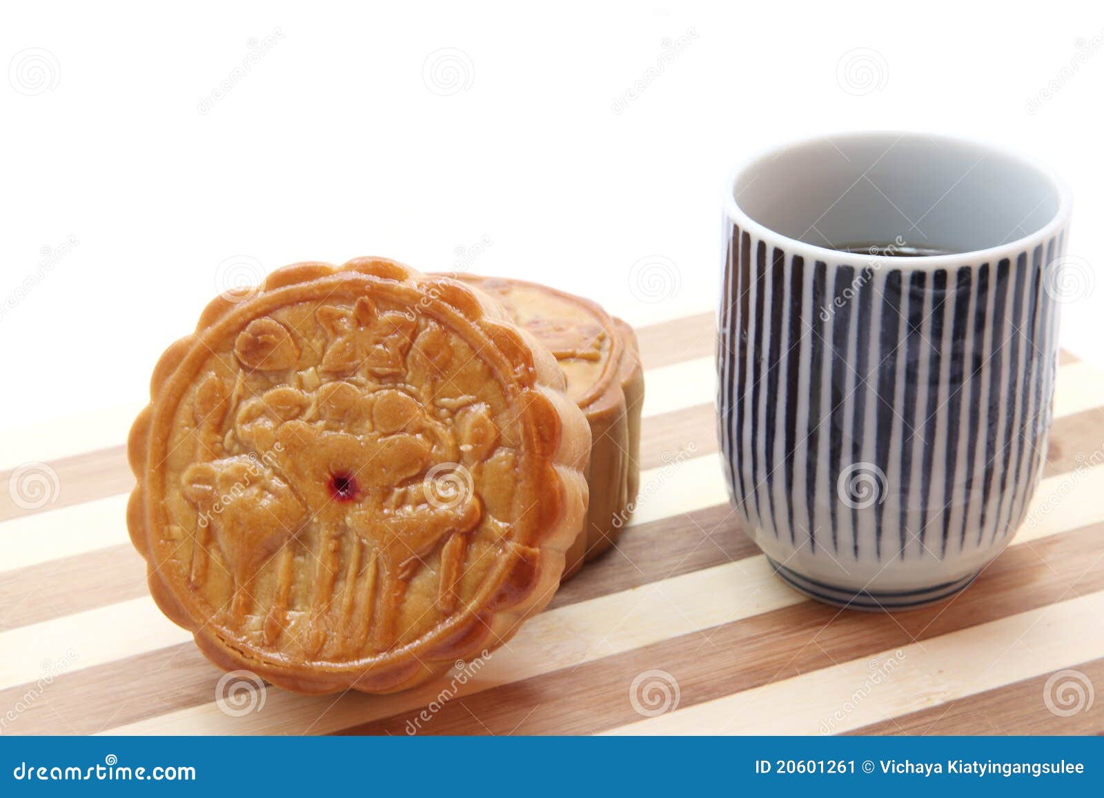 Moon cake with tea stock image. Image of holiday, celebrate - 20601261