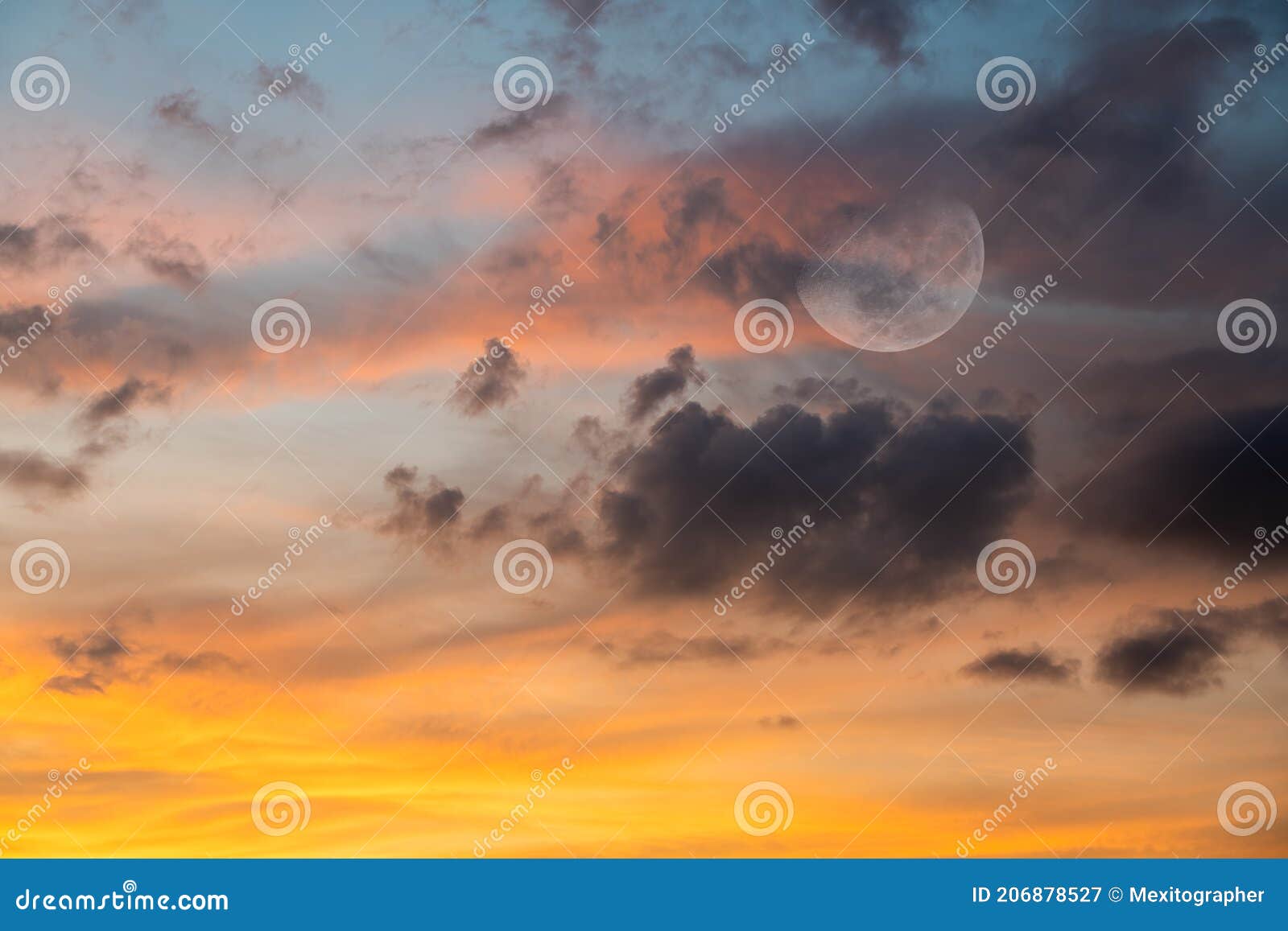 Moon Clouds Vertical stock image. Image of light, moonlight - 206878527
