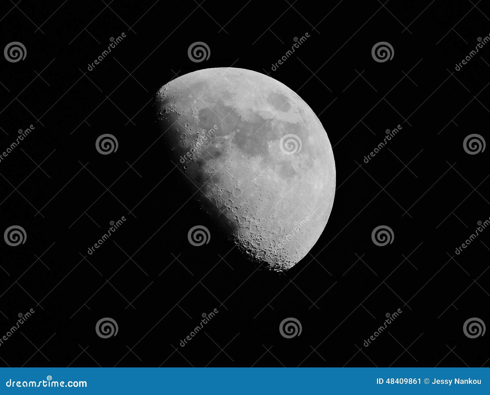 Moon stock image. Image of side, moon, themoon, darkside - 48409861
