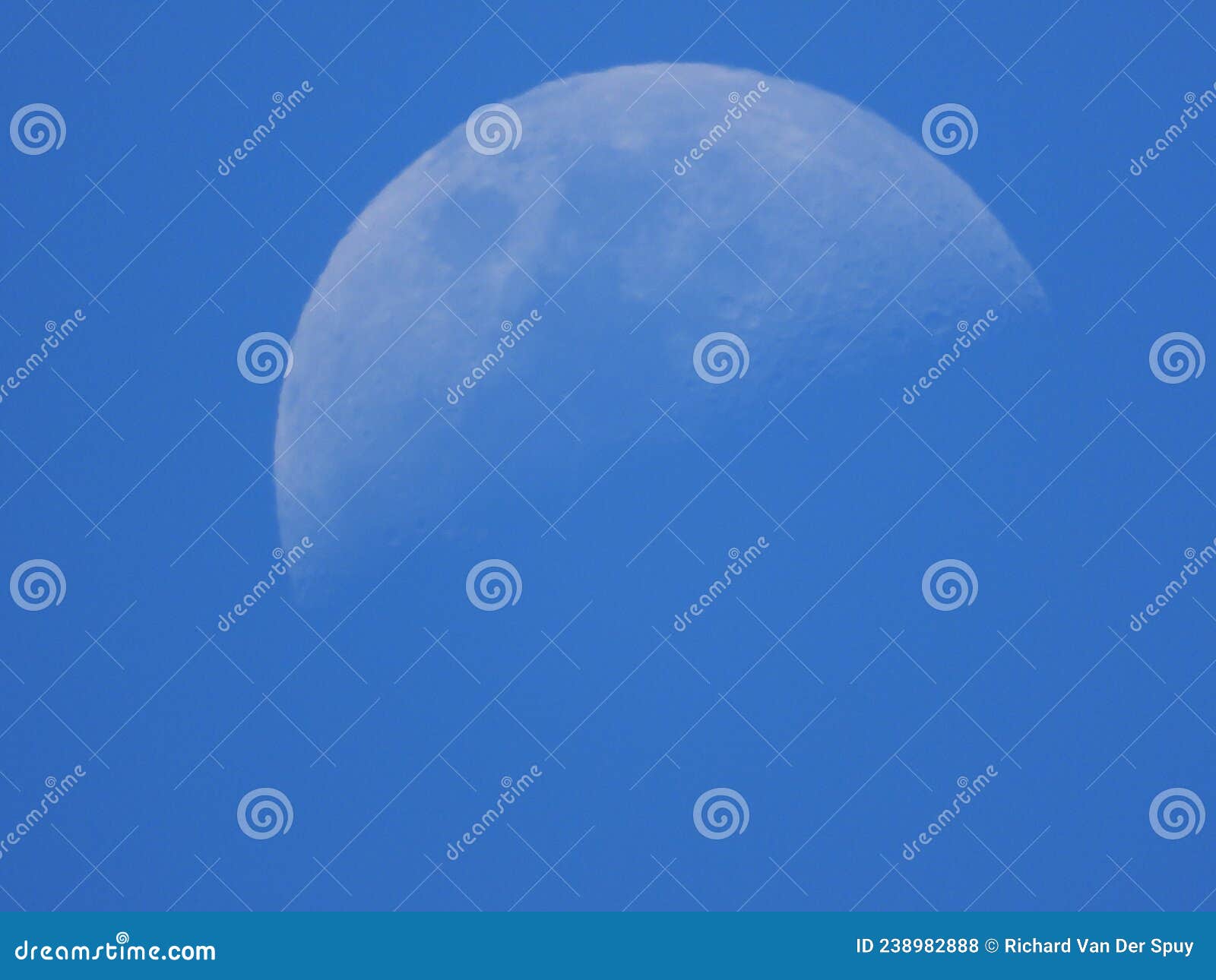 The moon during the day stock photo. Image of cover - 238982888