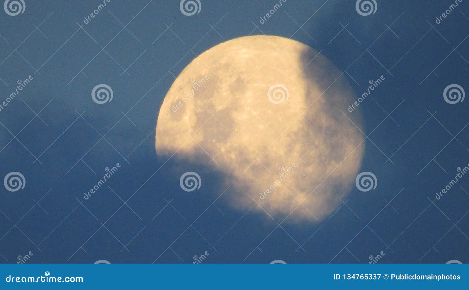 Moon, Daytime, Sky, Nature Picture. Image: 134765337