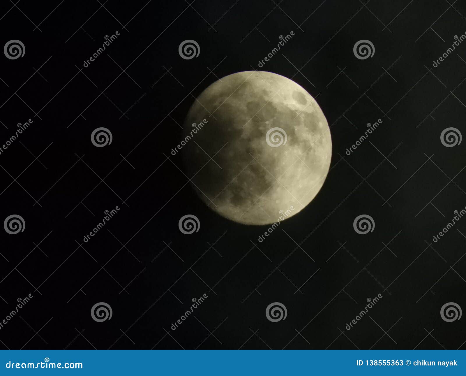 Moon effect stock image. Image of zoom, moon, effect - 138555363