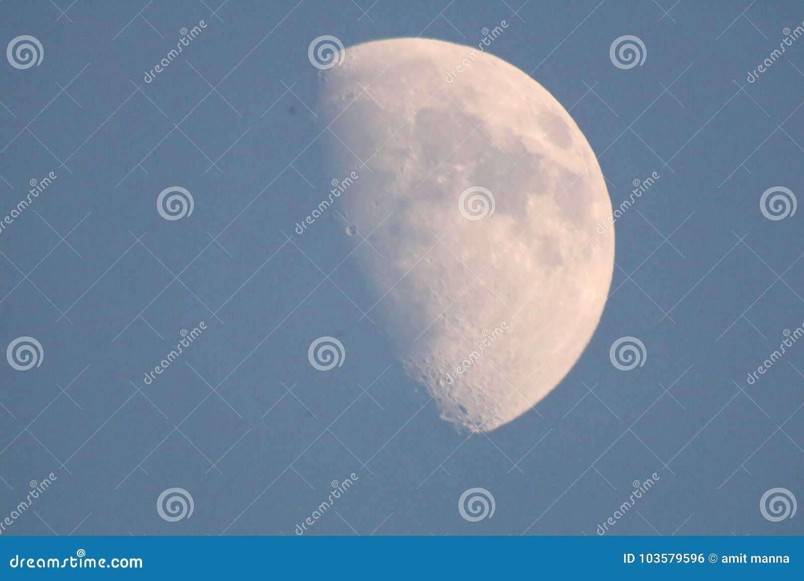 Moon stock photo. Image of time, moon, moonevening, canon - 103579596