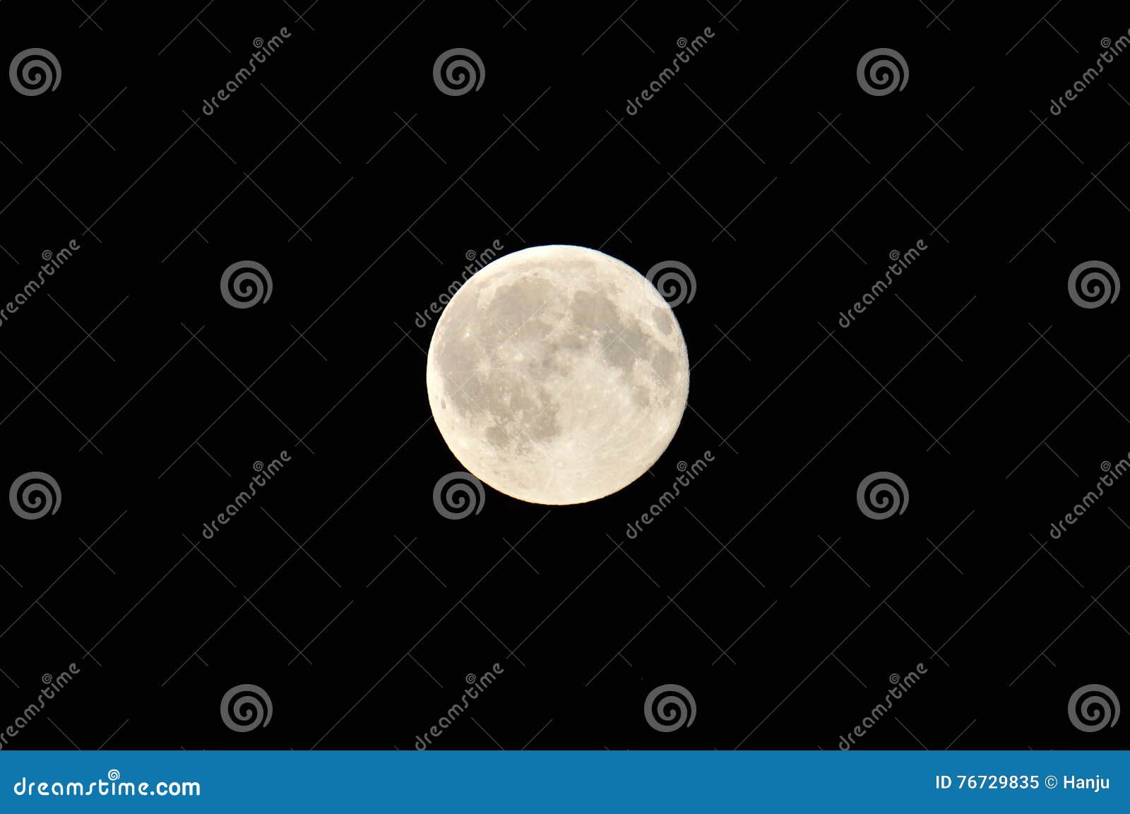 Moon stock image. Image of luna, shine, clear, astronomy - 76729835