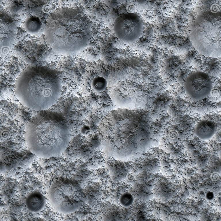Moon Ground Seamless Texture Stock Photo - Image of grunge, detail ...