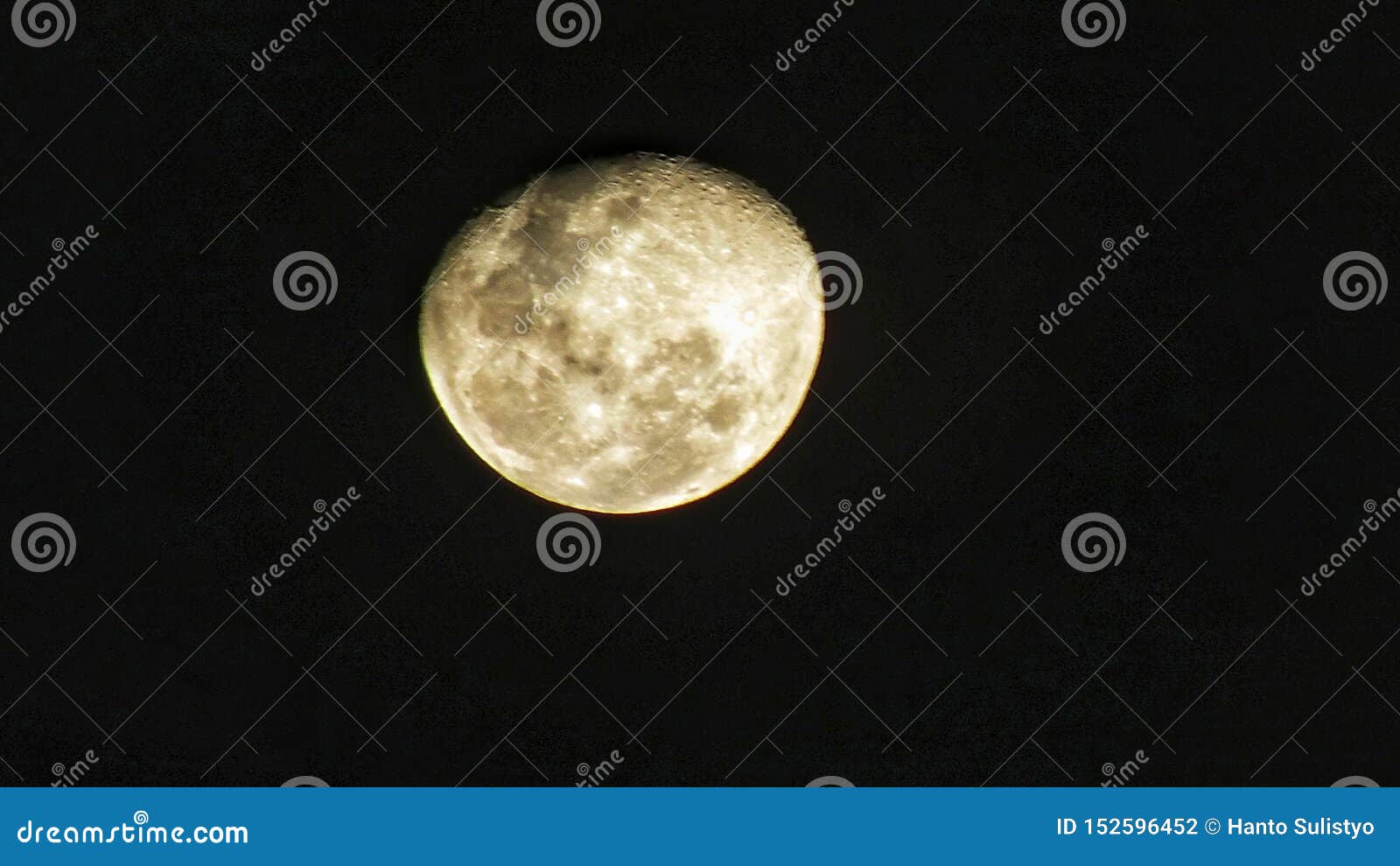 This Moon Has Capture from My Camera on Saturday Night Stock Photo ...