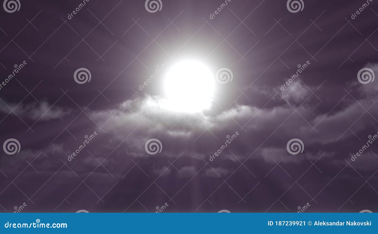 Moon Horror Clouds at Night Stock Image - Image of timelapse, shine ...