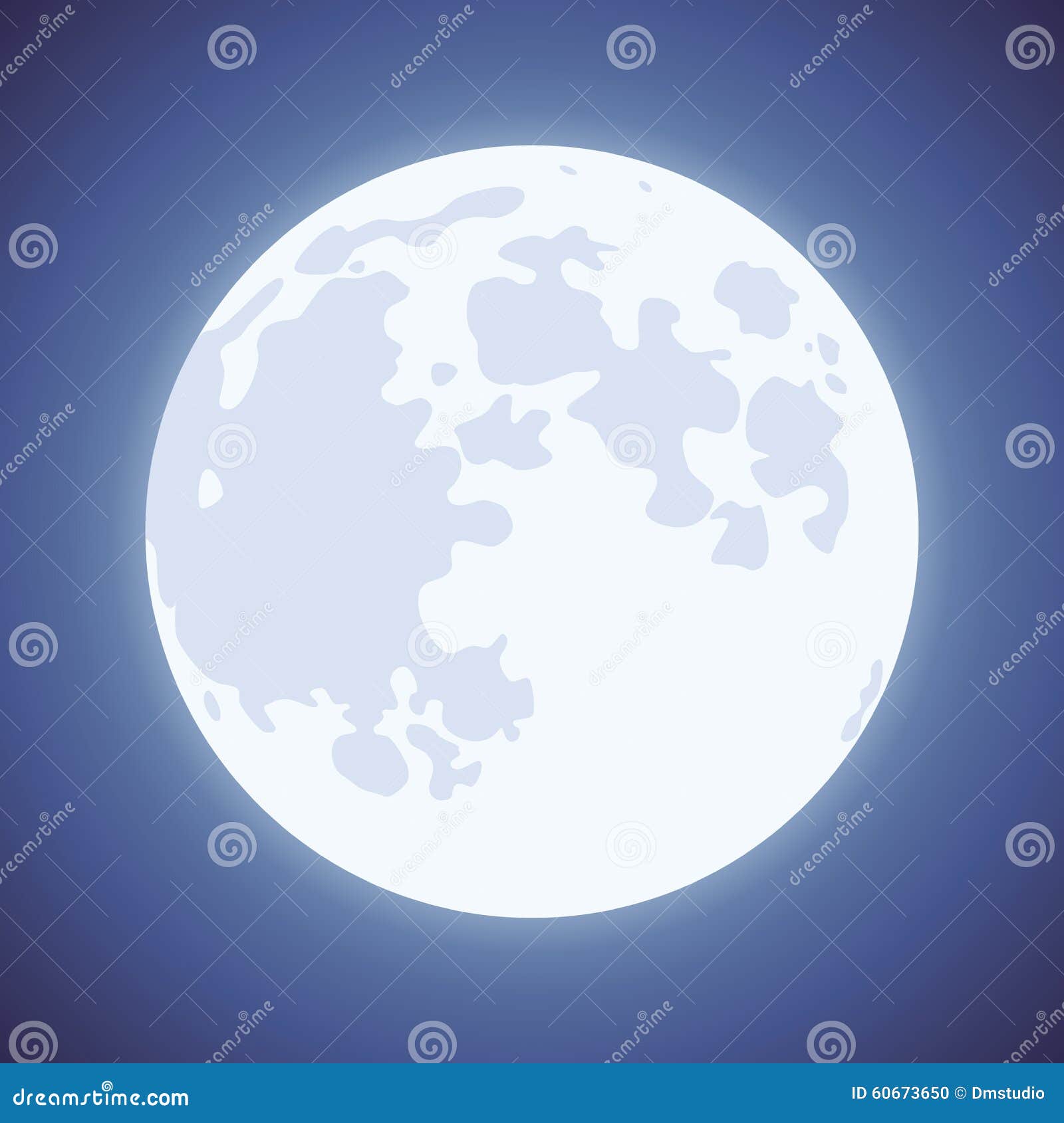 Vector moon stock vector. Illustration of background - 60673650