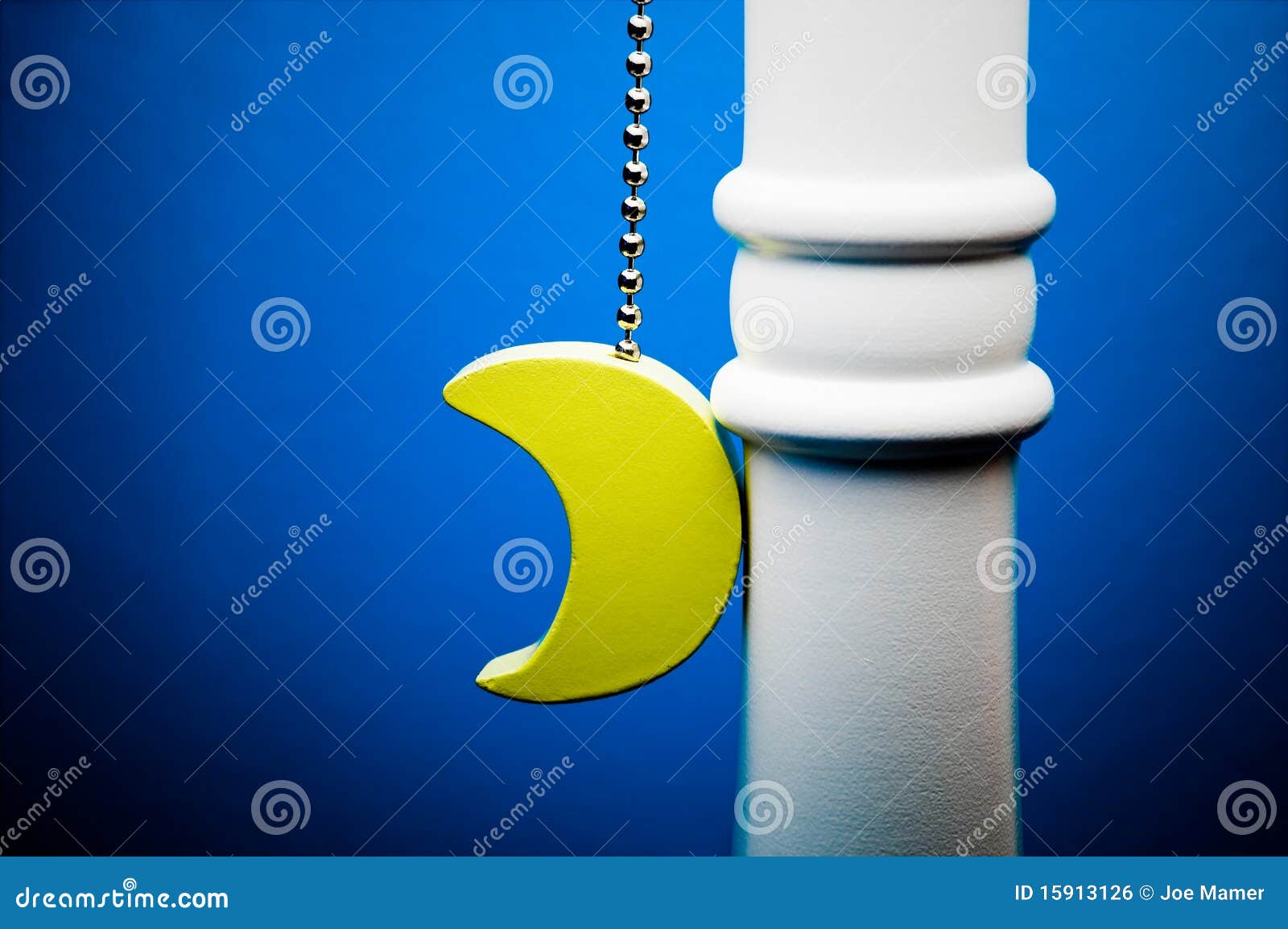 Moon on lamp pull chain stock photo. Image of concept - 15913126