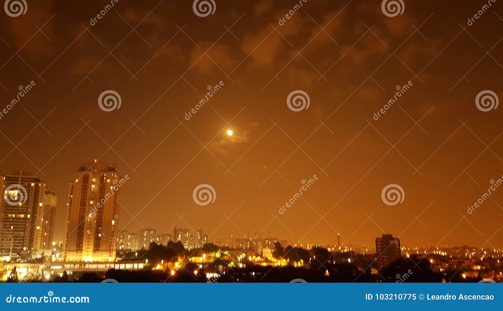 Moon light stock image. Image of luna, moon, brasil - 103210775