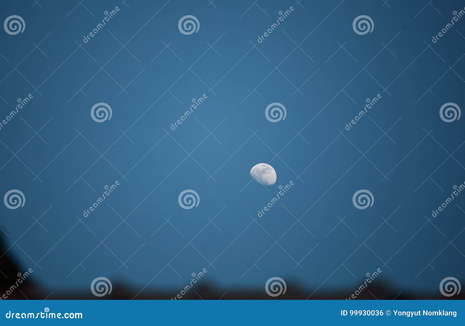 Moon stock photo. Image of space, lunar, blurred, sphere - 99930036