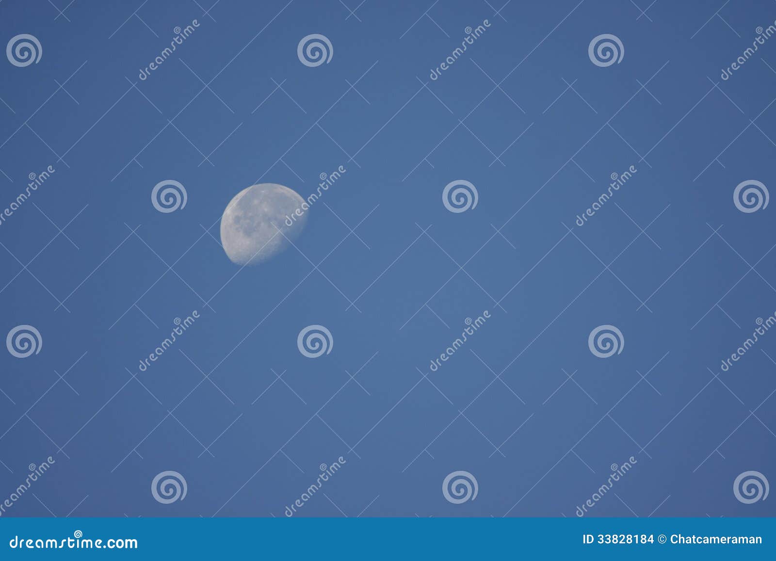 Moon in morning stock photo. Image of moon, blue, natural - 33828184