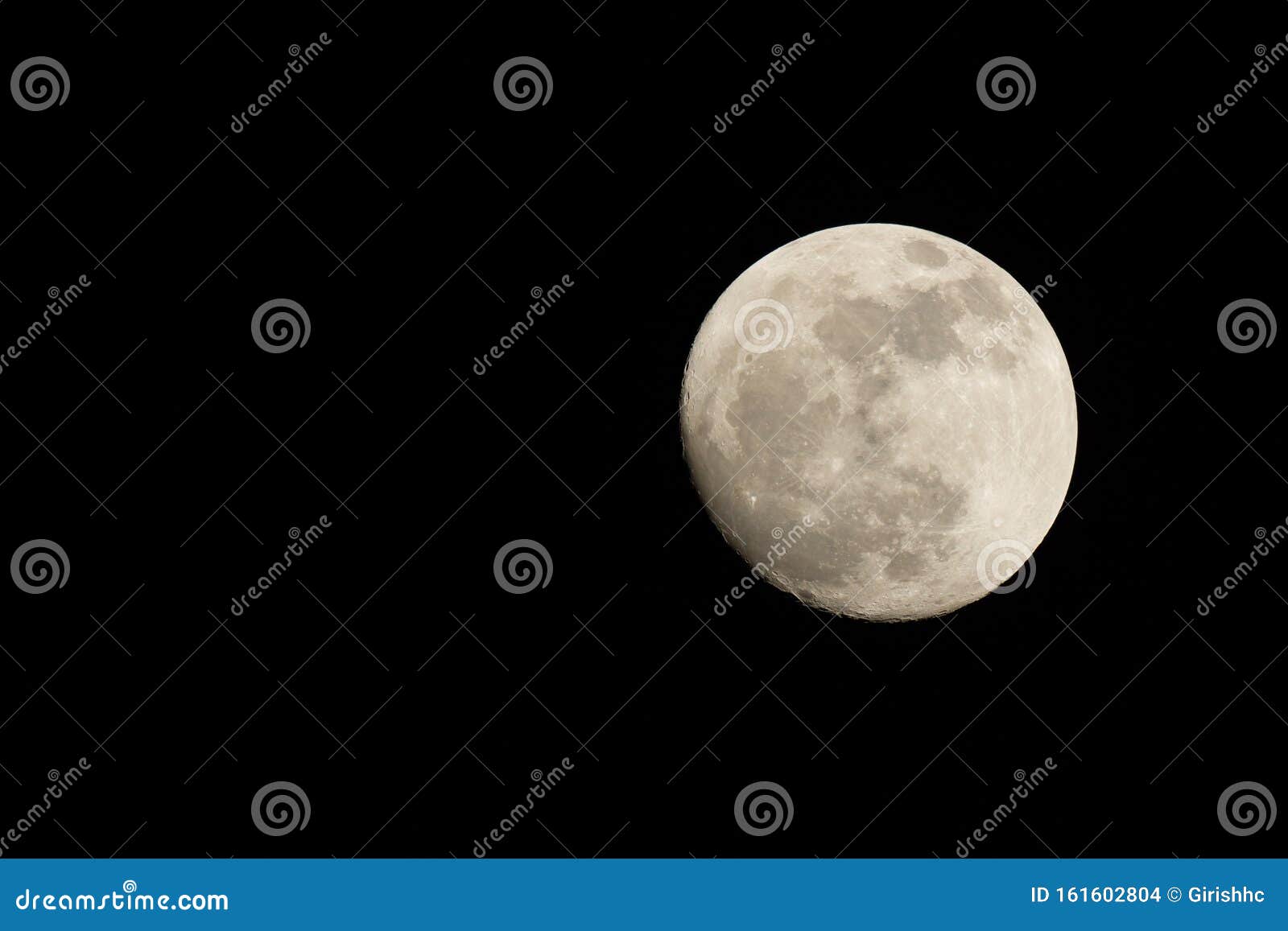 Moon.. stock photo. Image of solar, cosmic, lunar, moon - 161602804