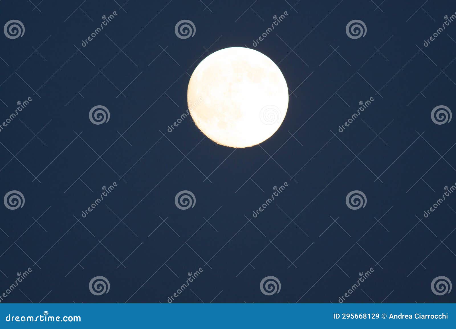 Moon in the night stock image. Image of stars, orbit - 295668129