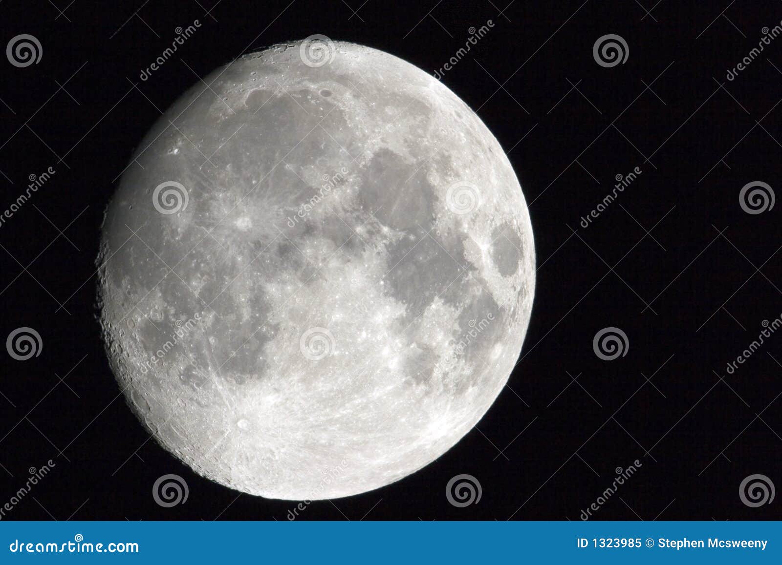 Moon in october stock image. Image of landscape, asteroids - 1323985