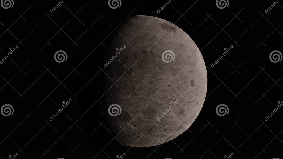 Moon in Outer Space, Surface. High Quality, Resolution, 4k. this Image ...