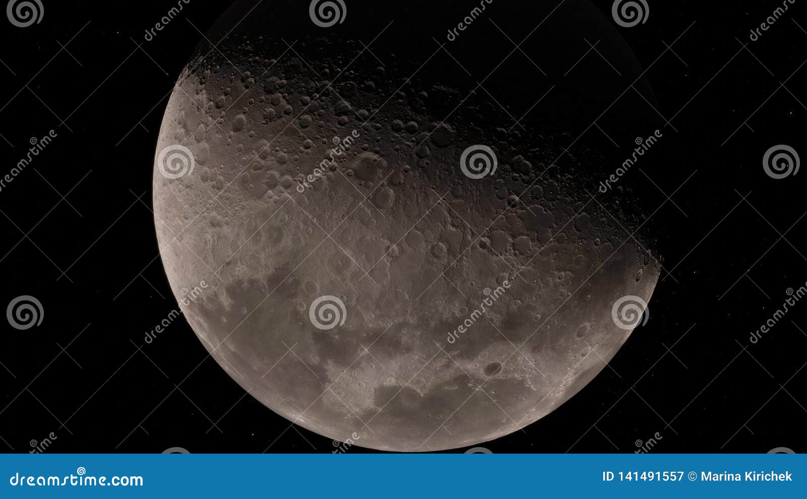 Moon in Outer Space, Surface. High Quality, Resolution, 4k. this Image ...