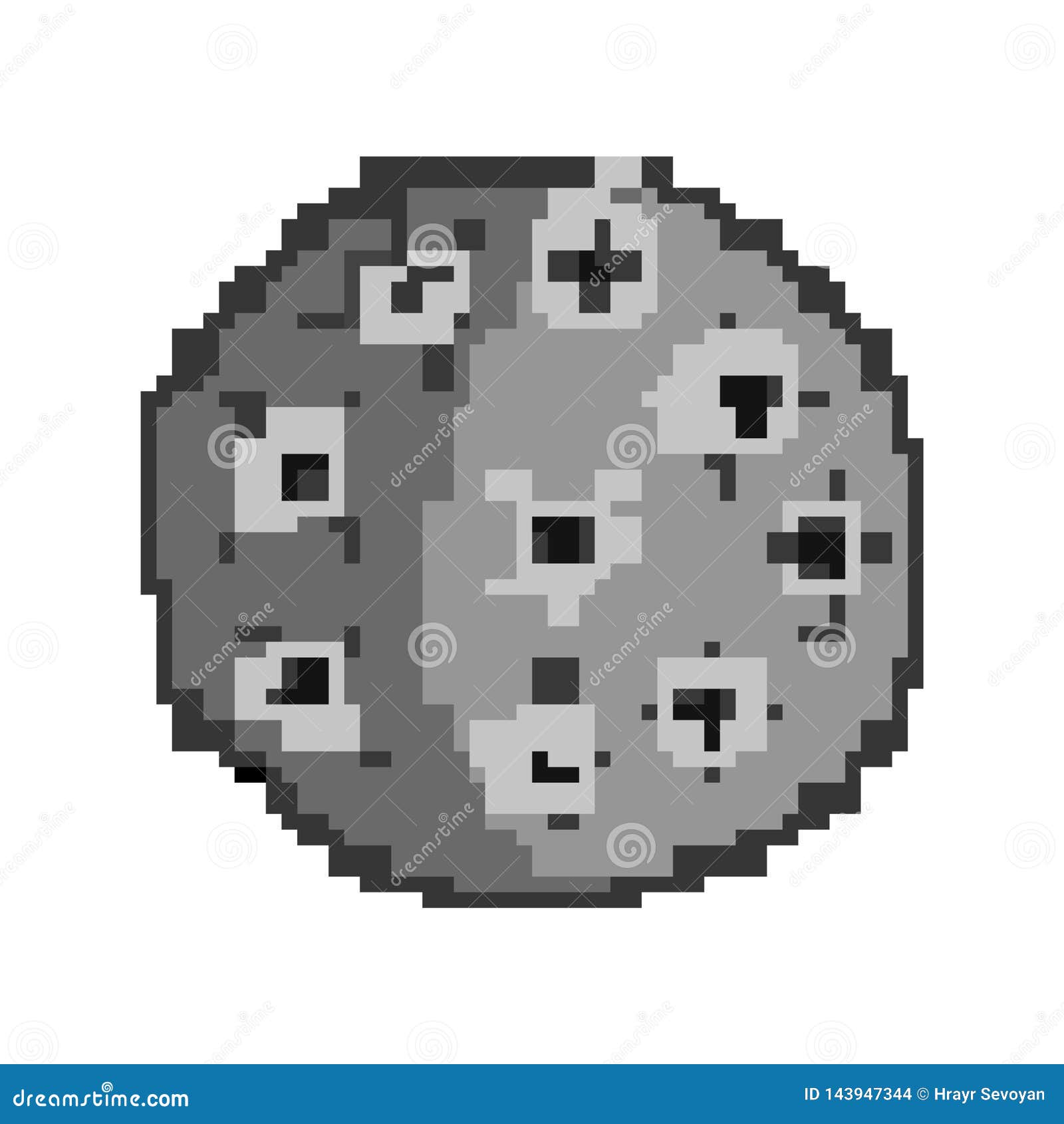 Moon Pixel , Pixel Art Illustration Stock Illustration - Illustration ... Moon Pixel , Pixel Art Illustration Stock Illustration - Illustration ...