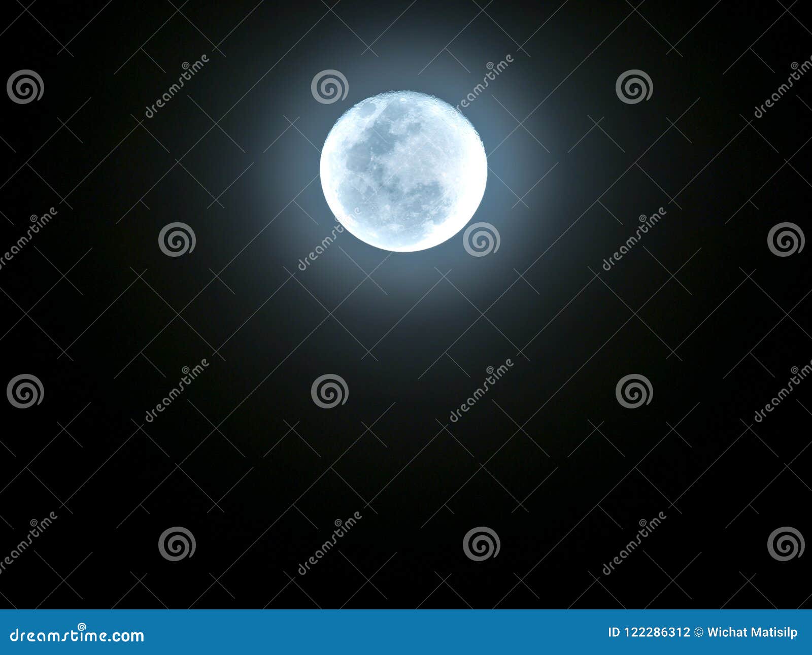 The Moon is Radiant Yellow stock photo. Image of cosmos - 122286312