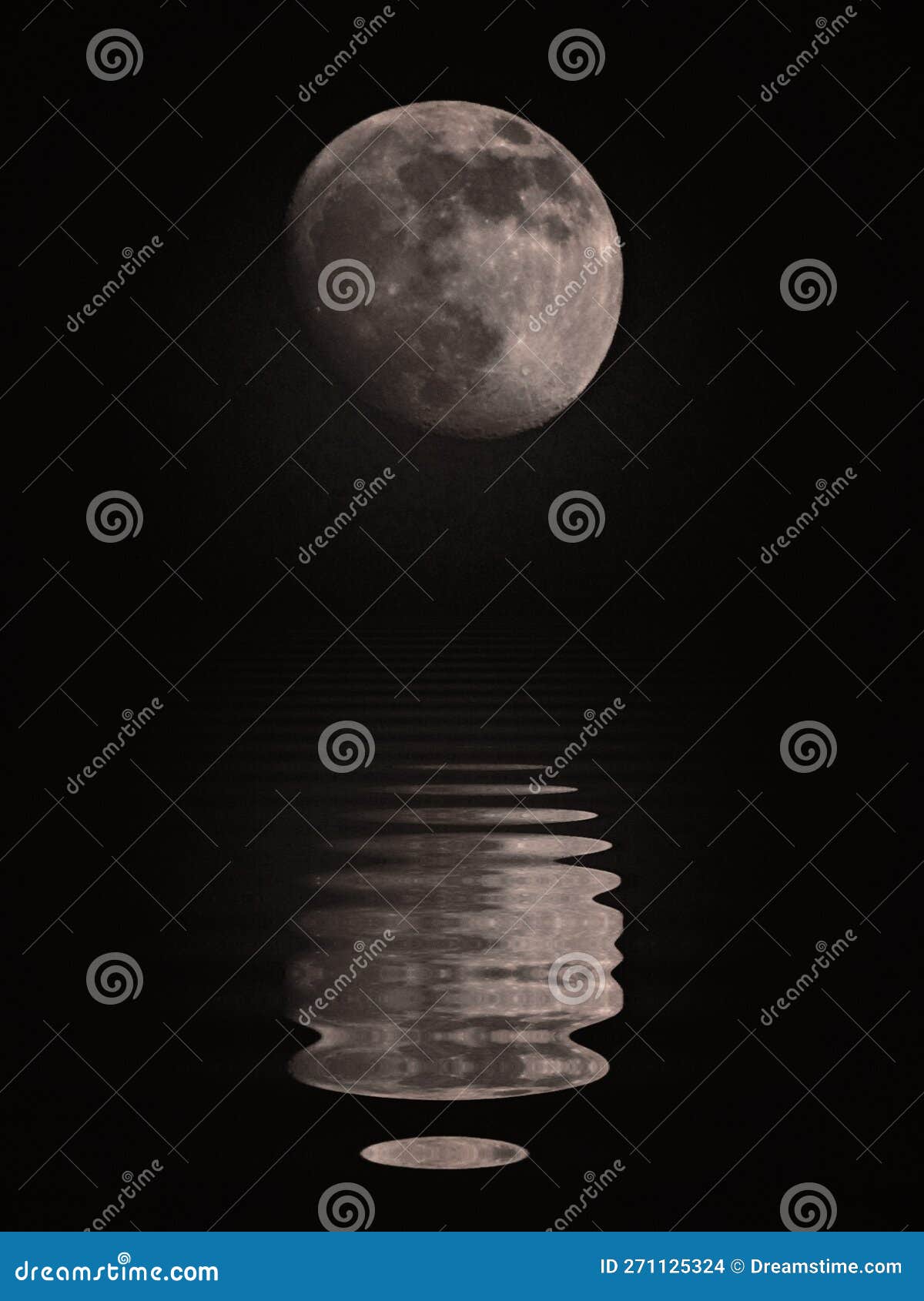 Moon Reflections Abstract Background Space Planets Stock Photo - Image ...